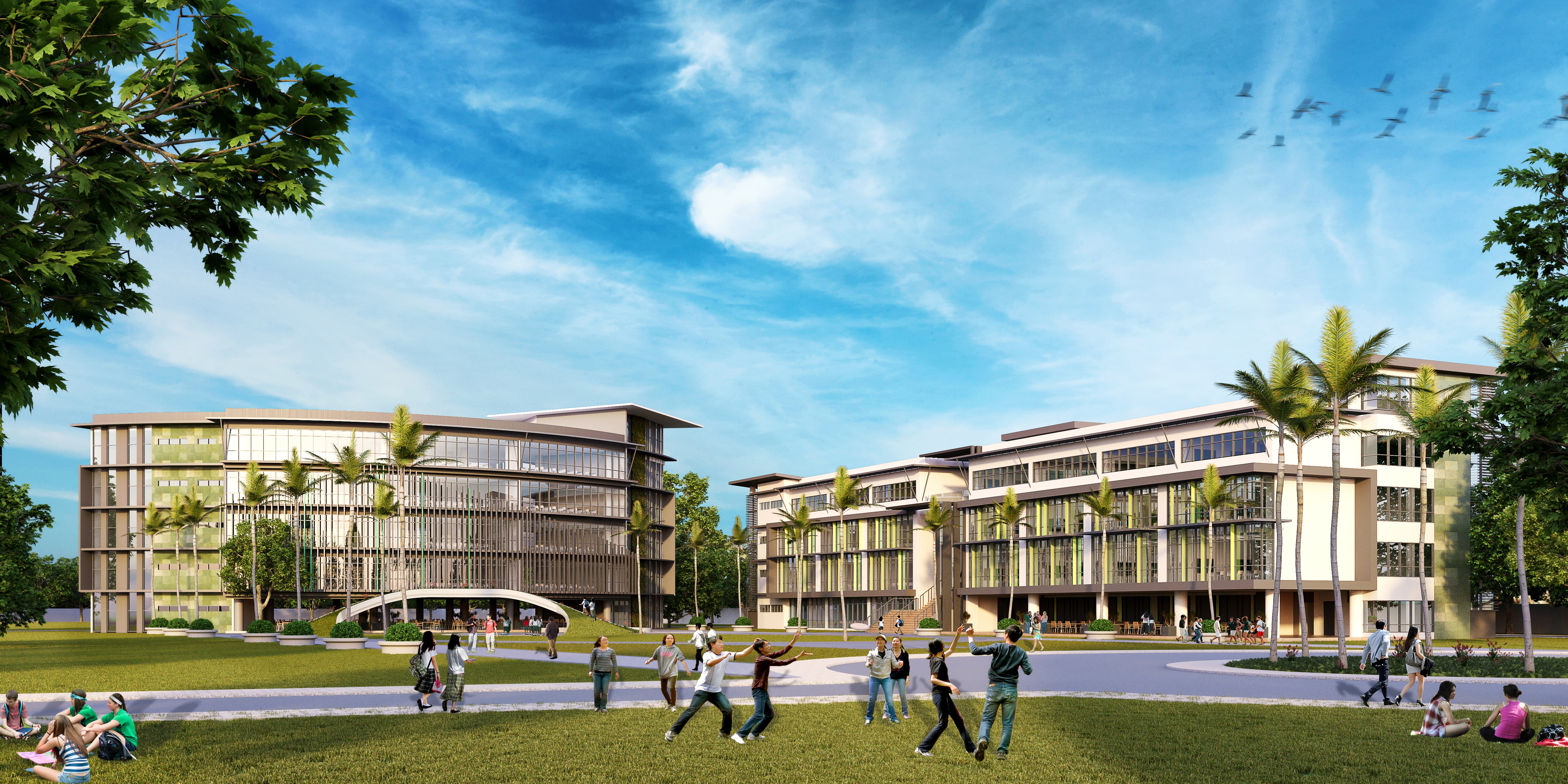 The Vermosa Senior High School Building by THE SAGE GROUP ASIA - Architizer