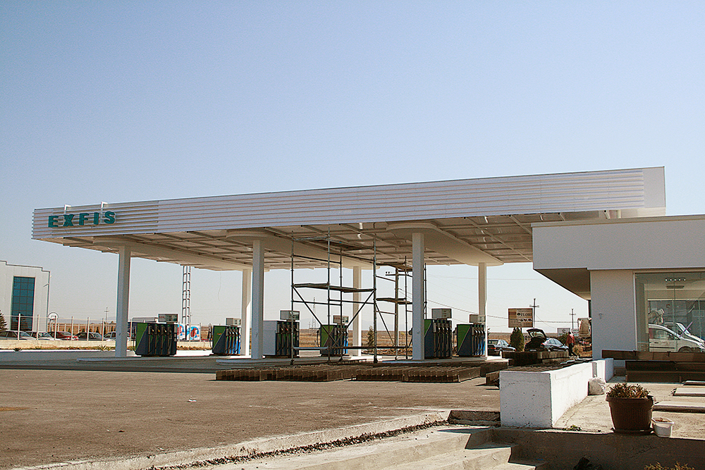 EXFIS GAS STATION by Shpetim Berisha Architect - Architizer