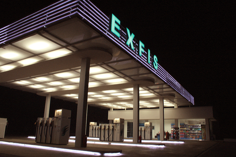 EXFIS GAS STATION by Shpetim Berisha Architect - Architizer