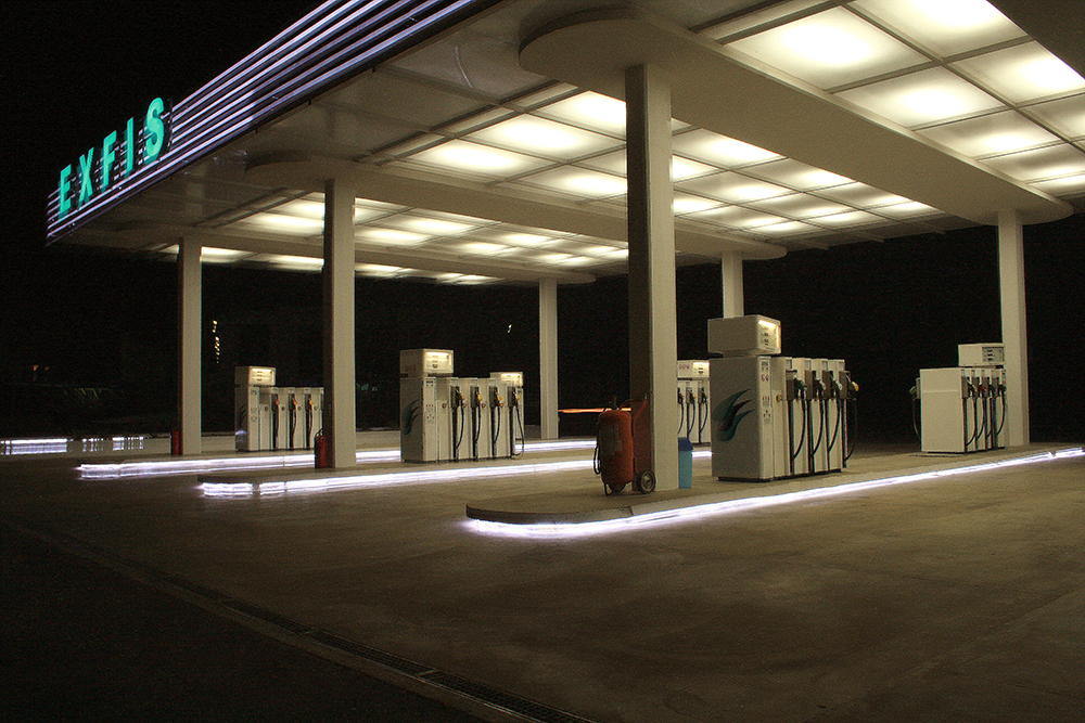 EXFIS GAS STATION by Shpetim Berisha Architect - Architizer