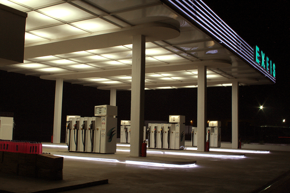 EXFIS GAS STATION by Shpetim Berisha Architect - Architizer