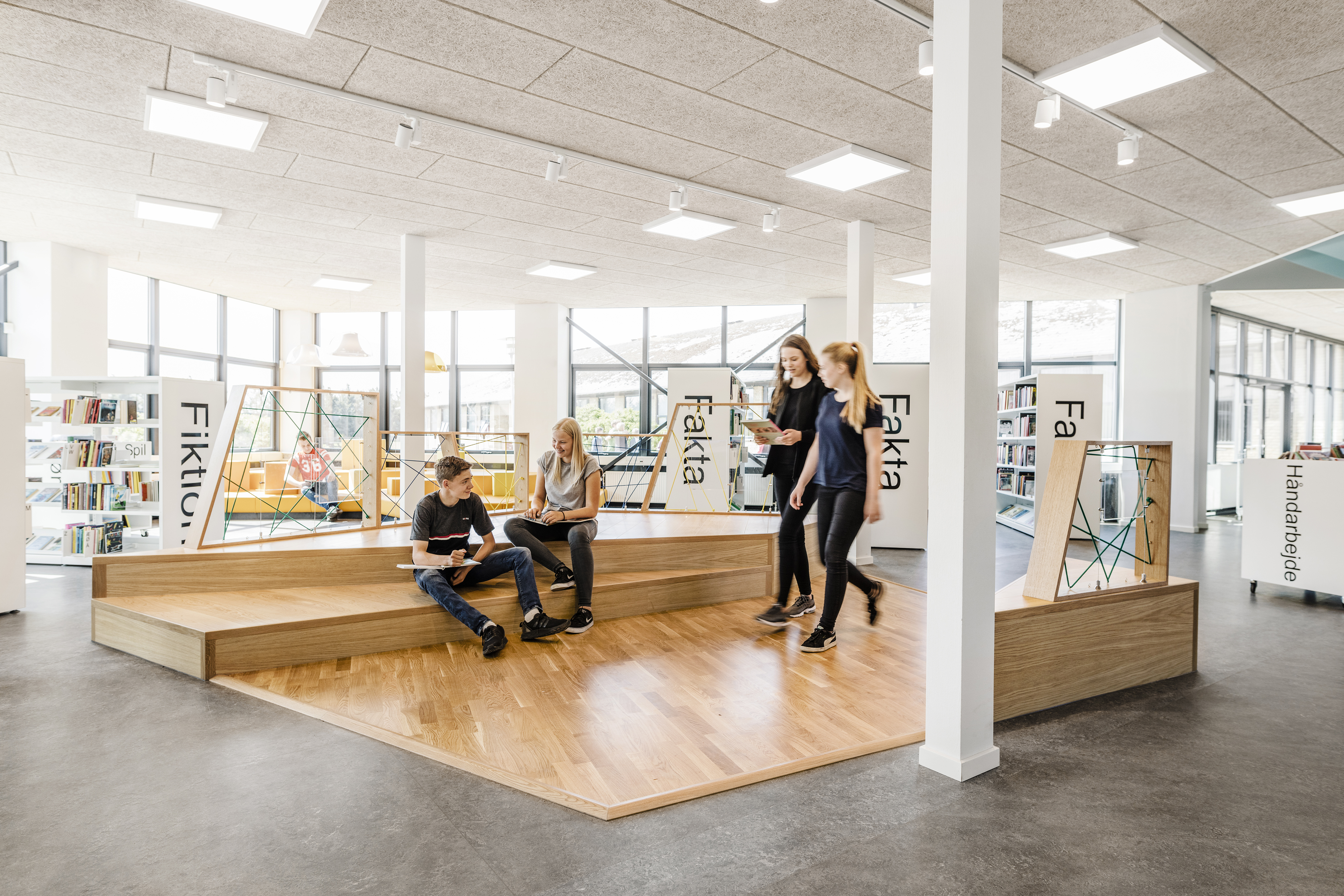 Løkken Central Library by Rosan Bosch Studio - Architizer