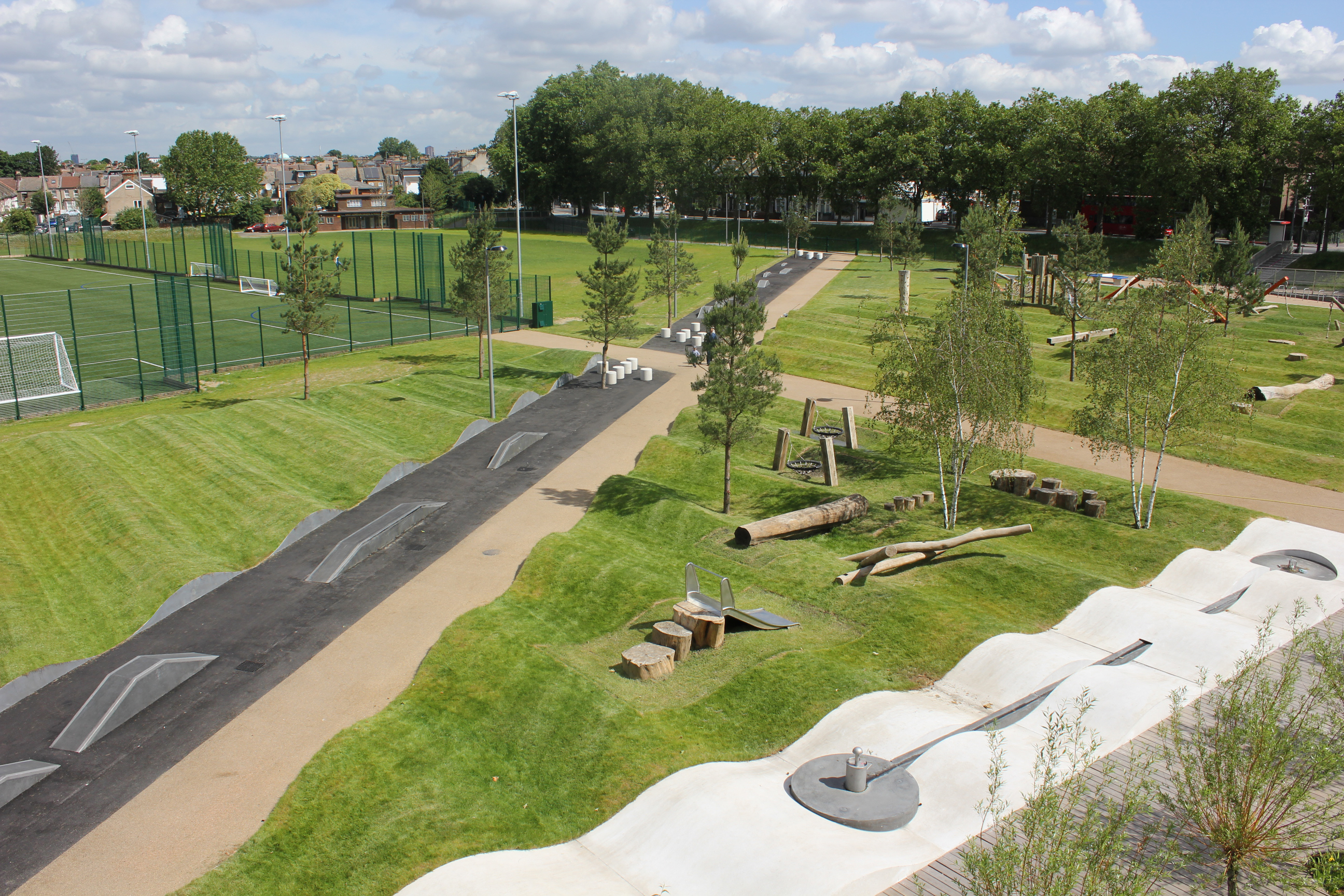 Drapers Field, Leyton Open Spaces - Architizer