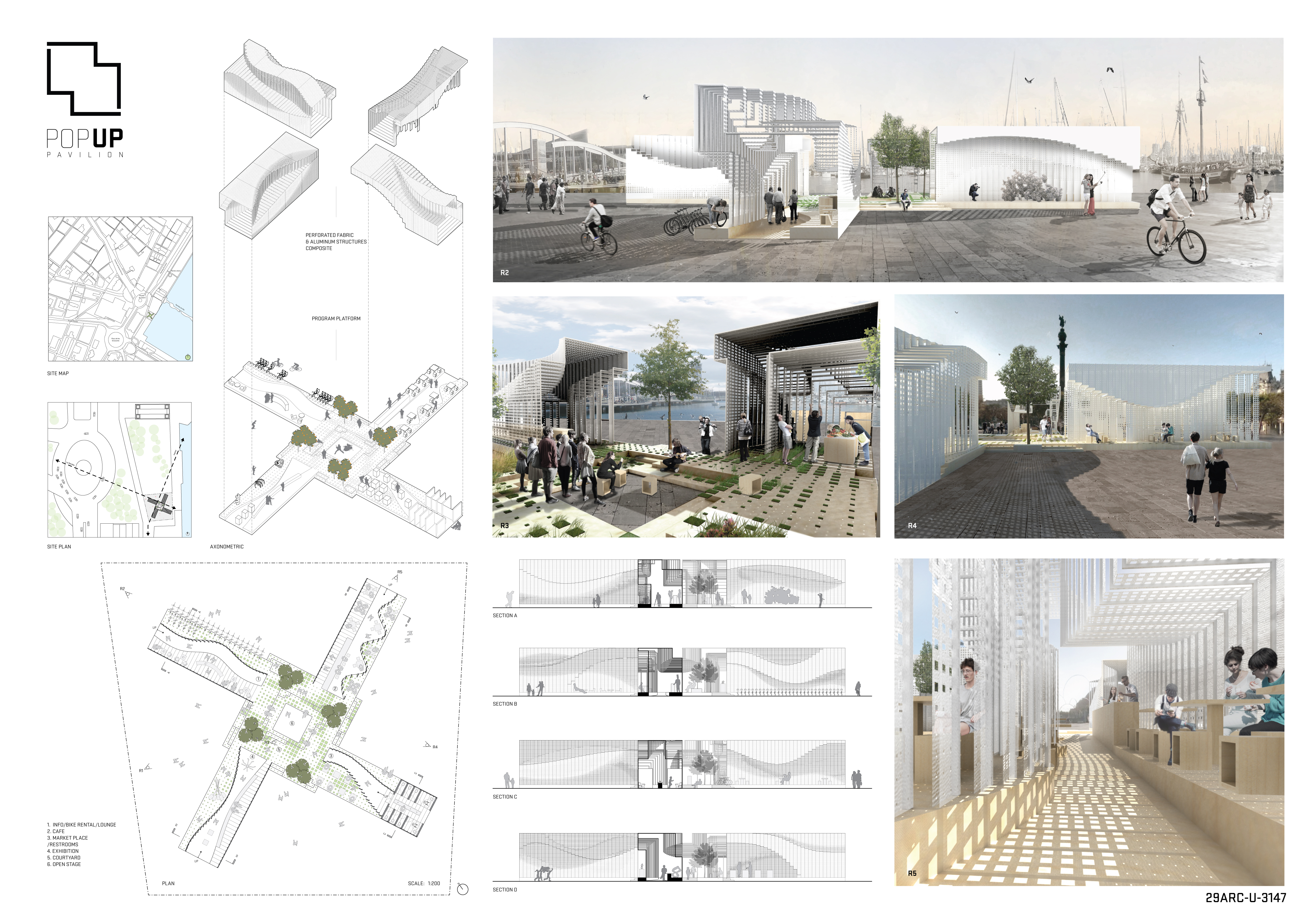 Popup Pavilion by Mayes Office - Architizer