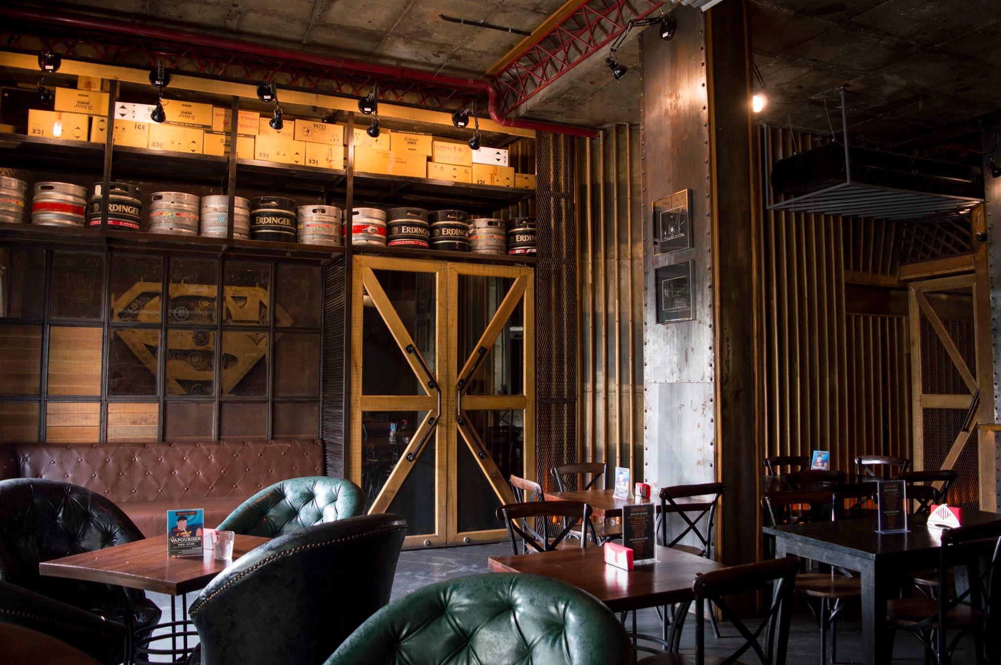 Warehouse Cafe by Design Radiance Pvt Ltd - Architizer