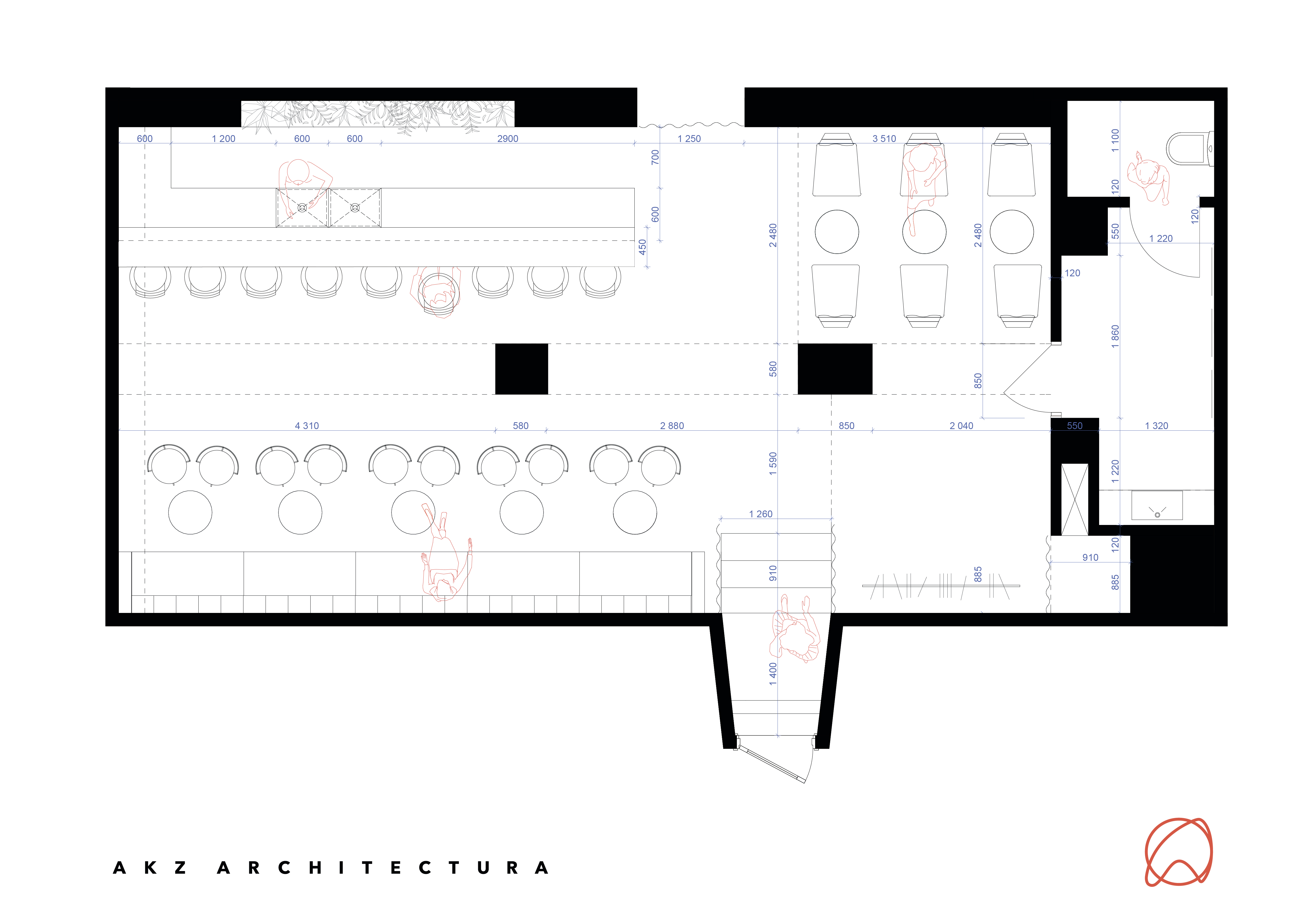 Naive champagne bar by AKZ Architectura - Architizer