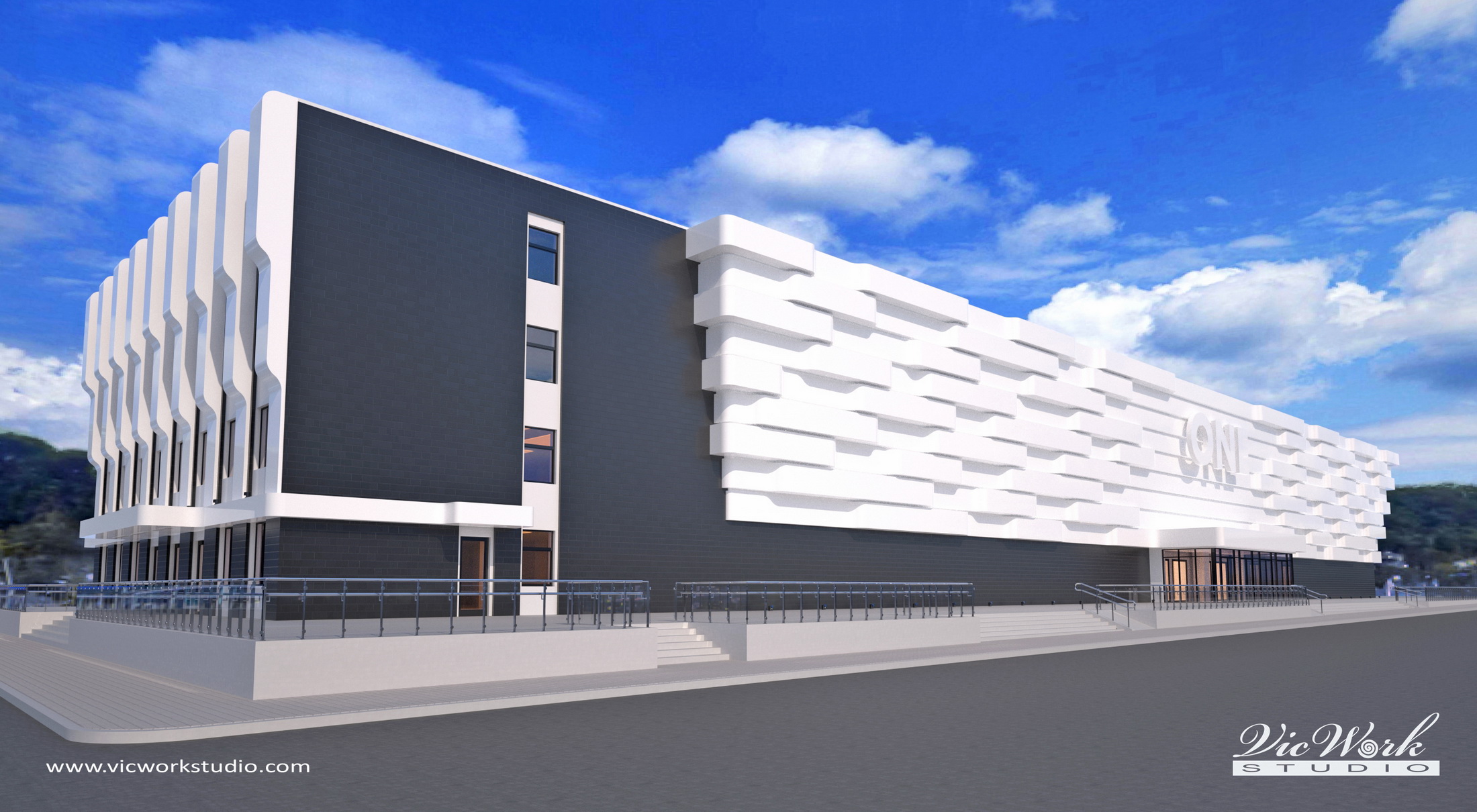 Concept Design of the Shopping Mall facade V.1. by VICWORK STUDIO ...
