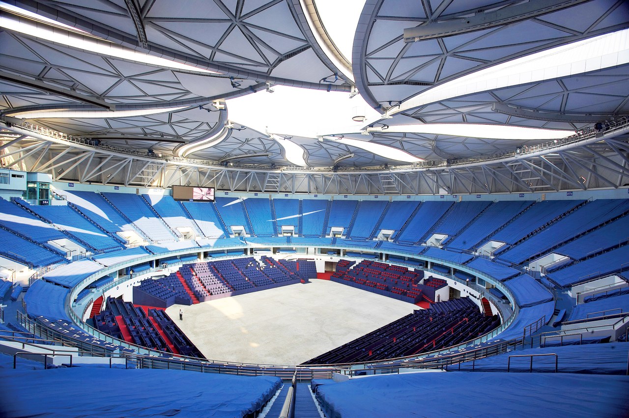 Shanghai Qizhong Forest Sports City Arena by Shanghai Institute of ...