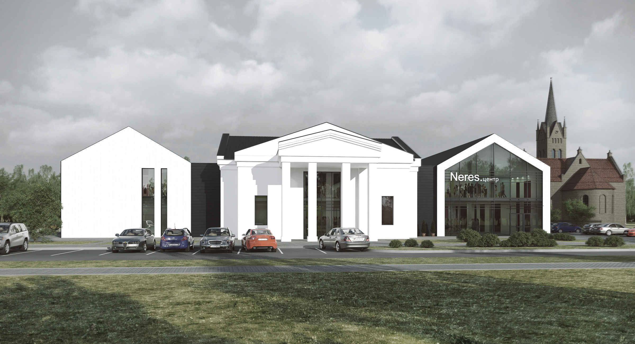 Community center "Neres" in city Vileyka (reconstruction) by ASGP ...