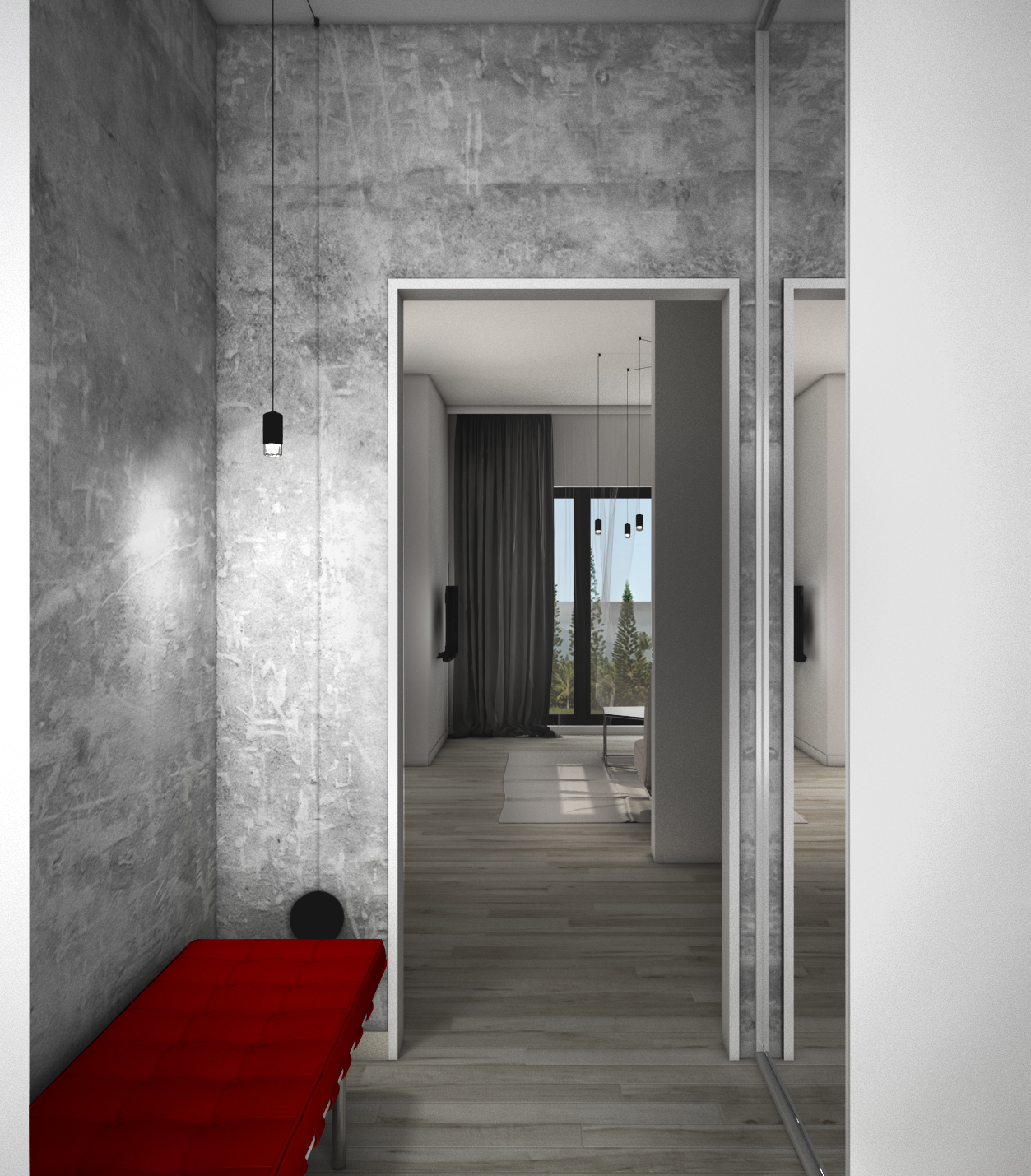 Interiors in a semi-detached house by MFA Studio Sp. z o.o. - Architizer