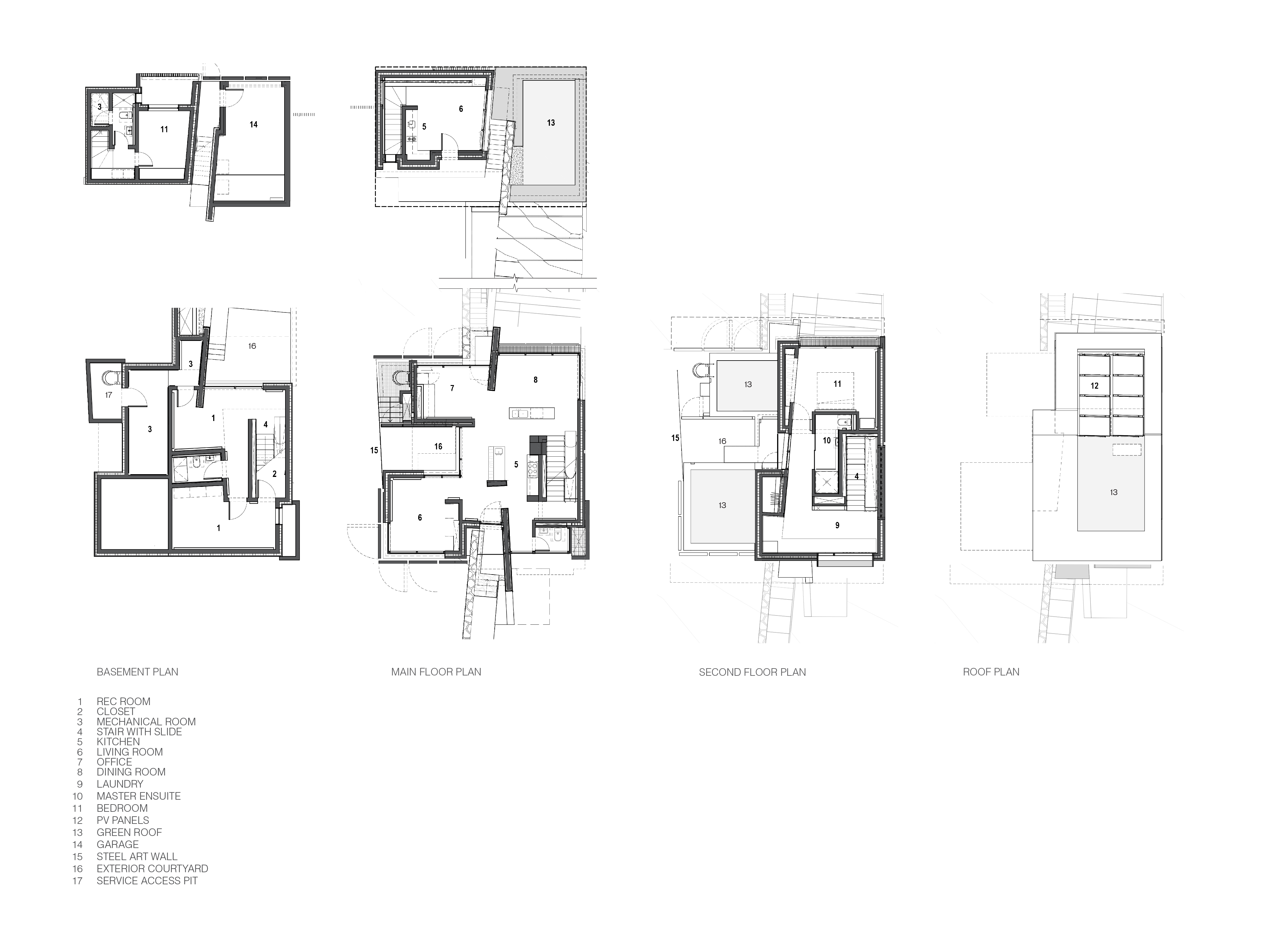 Cloister House + Laneway by Measured Architecture Inc. - Architizer