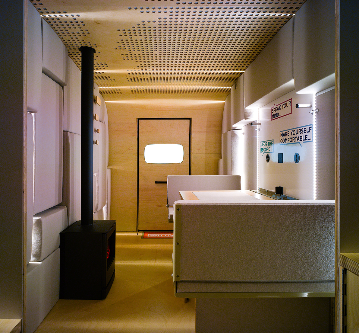 BBC Radio 4, The Listening Project Booth by JaK Studio - Architizer