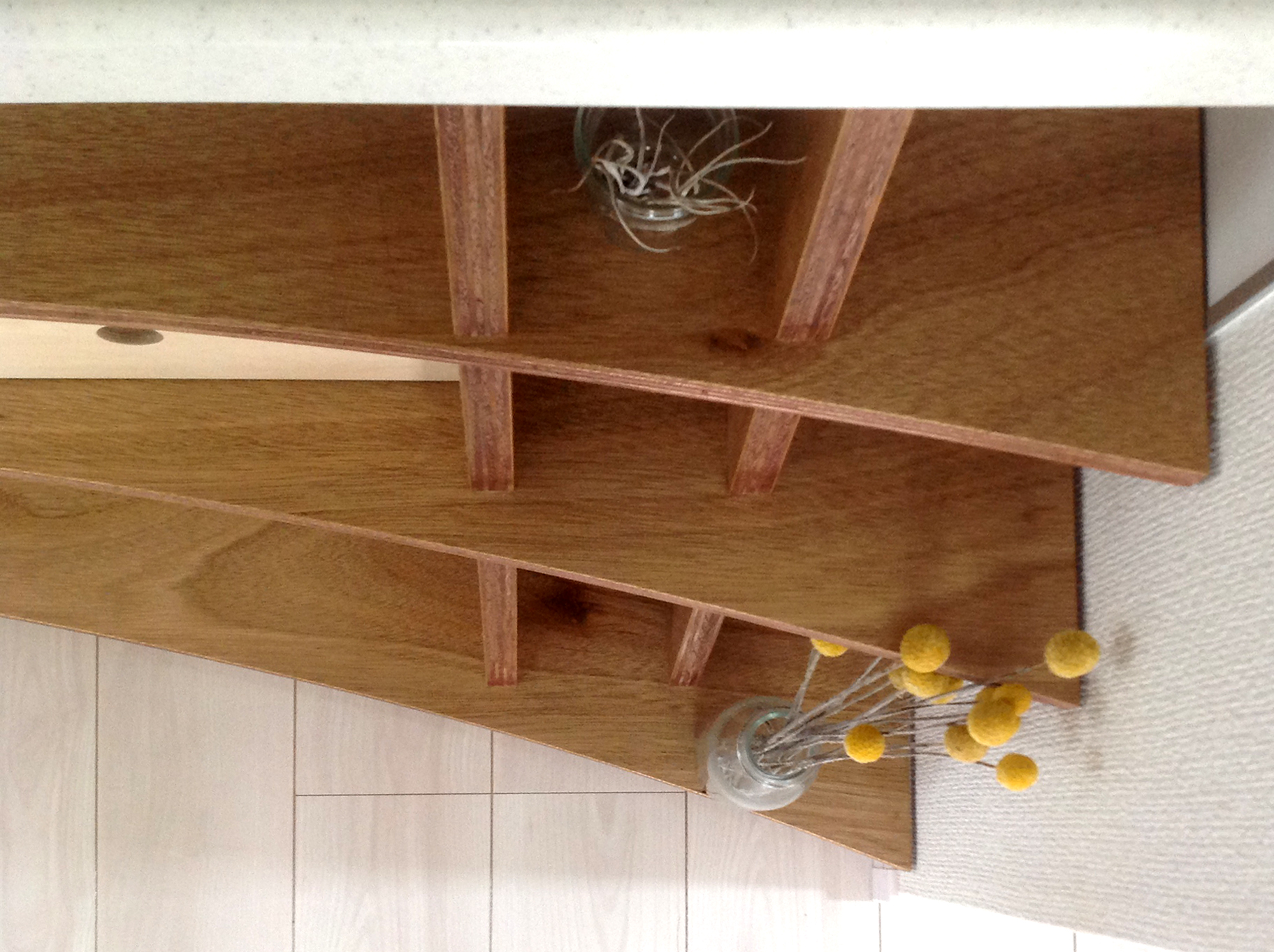 Curved shelf by Yuki Miyamoto architect - Architizer