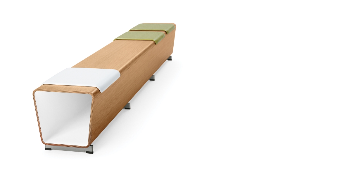 Ebb Wood Bench from Leland International - Architizer