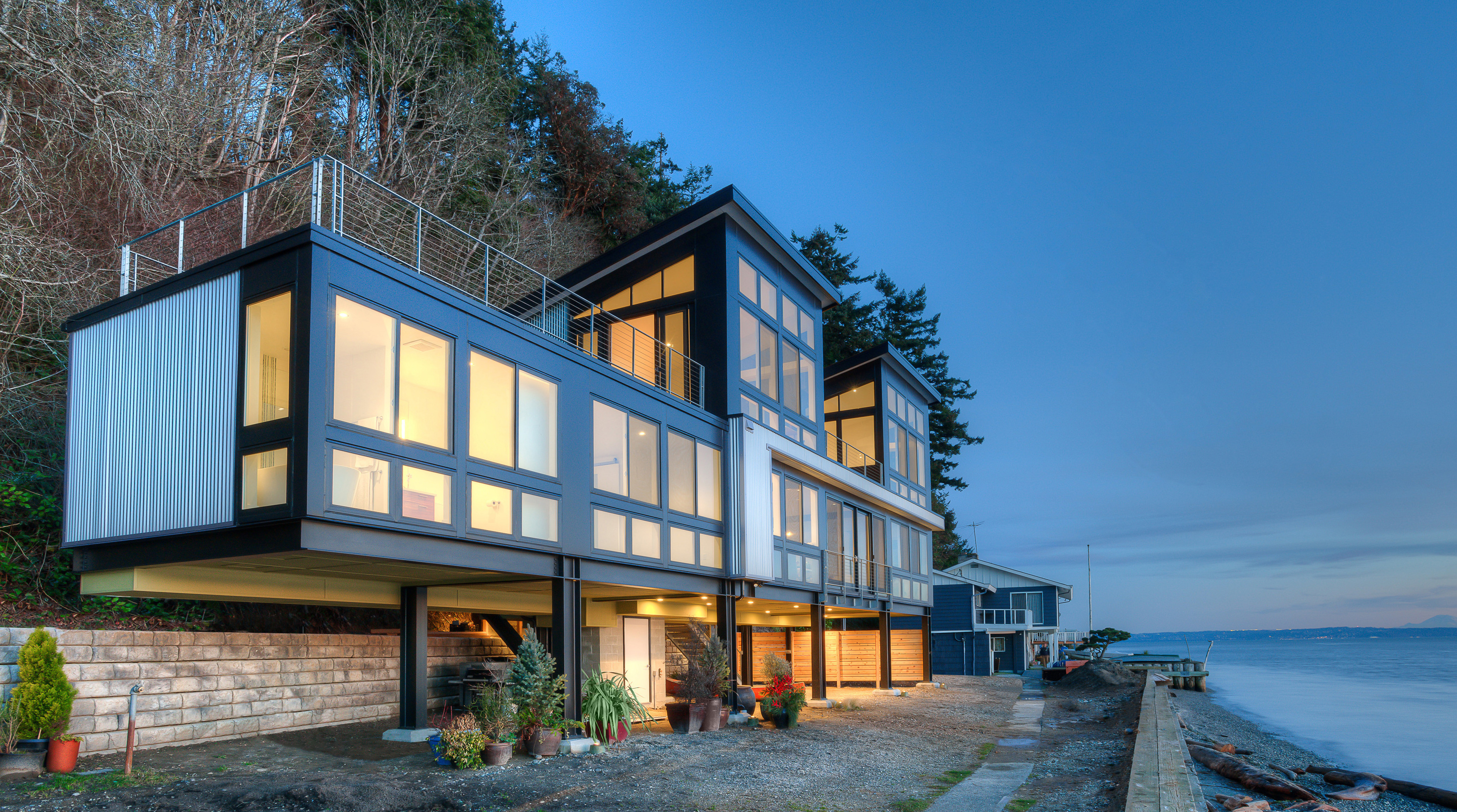Lake Union Float Home by Designs Northwest Architects - Architizer