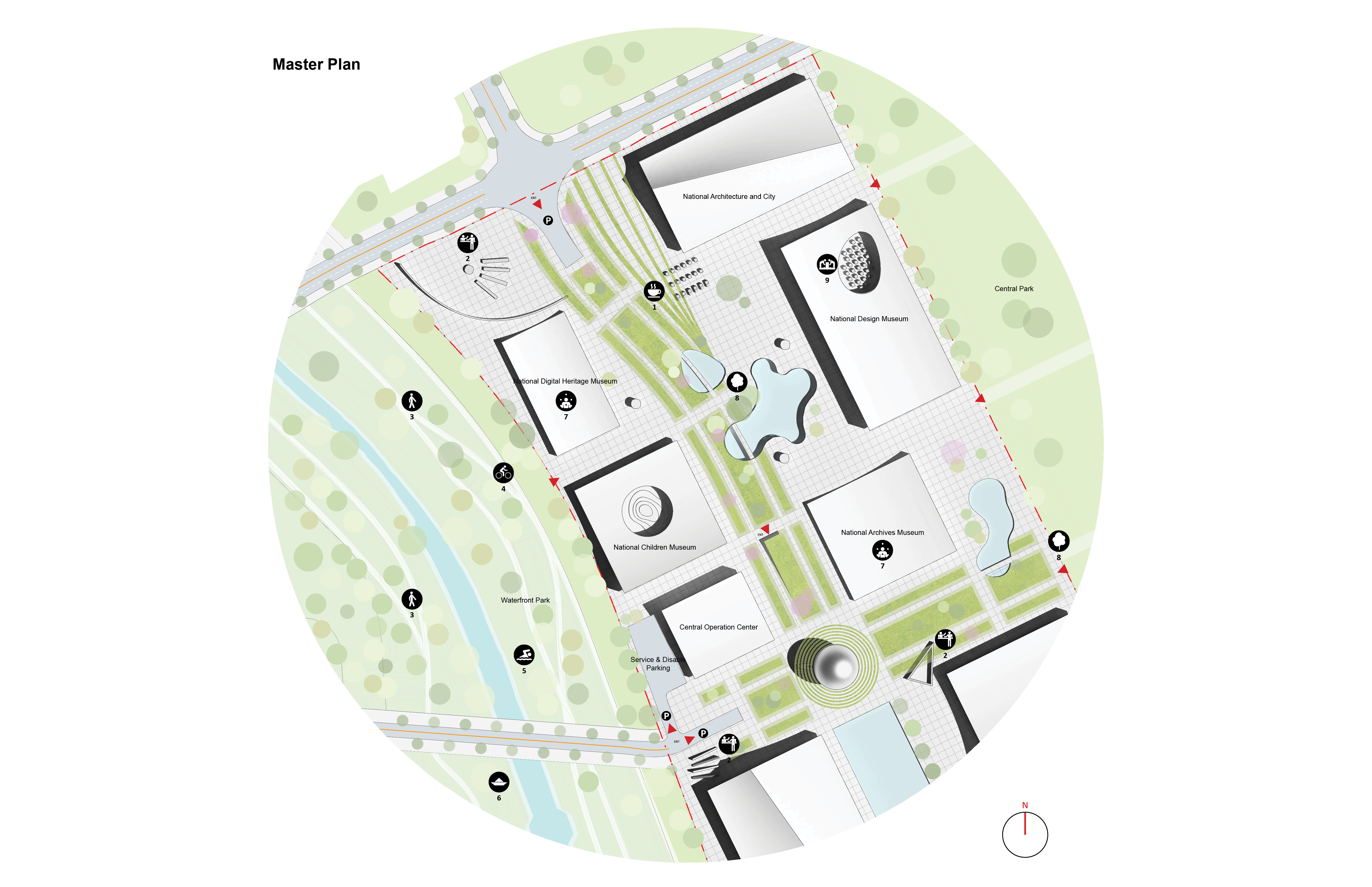 Open Museum_Continuing the Curve of Nature by GEBDESIGN. - Architizer