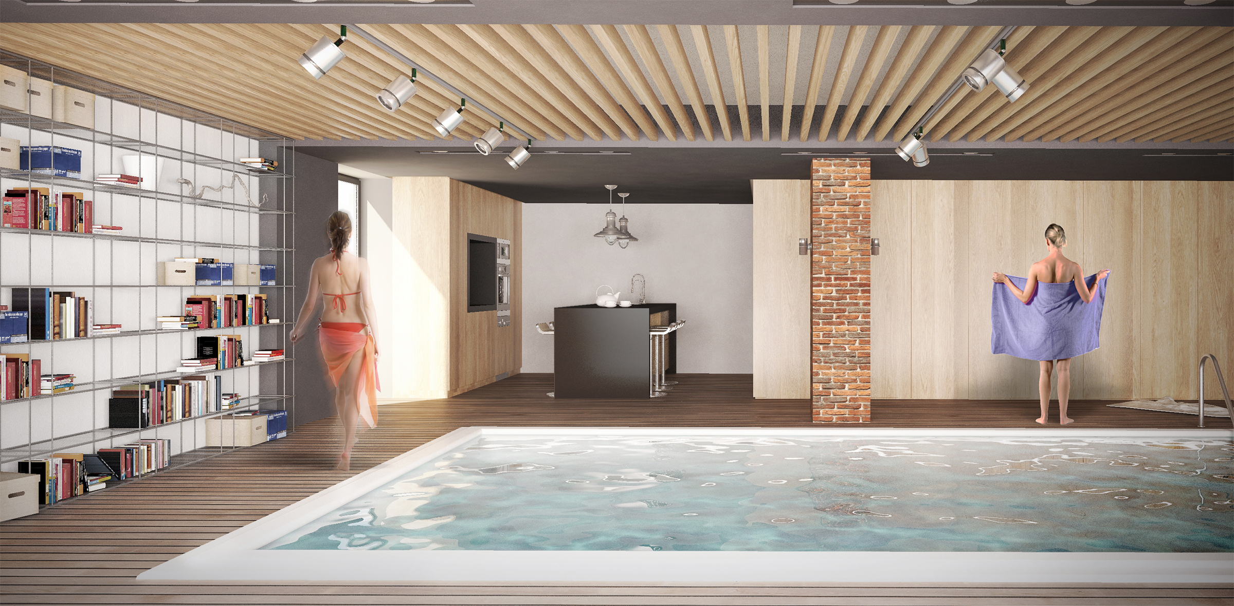 Pool Lounge by OFFICETWENTYFIVEARCHITECTS - Architizer