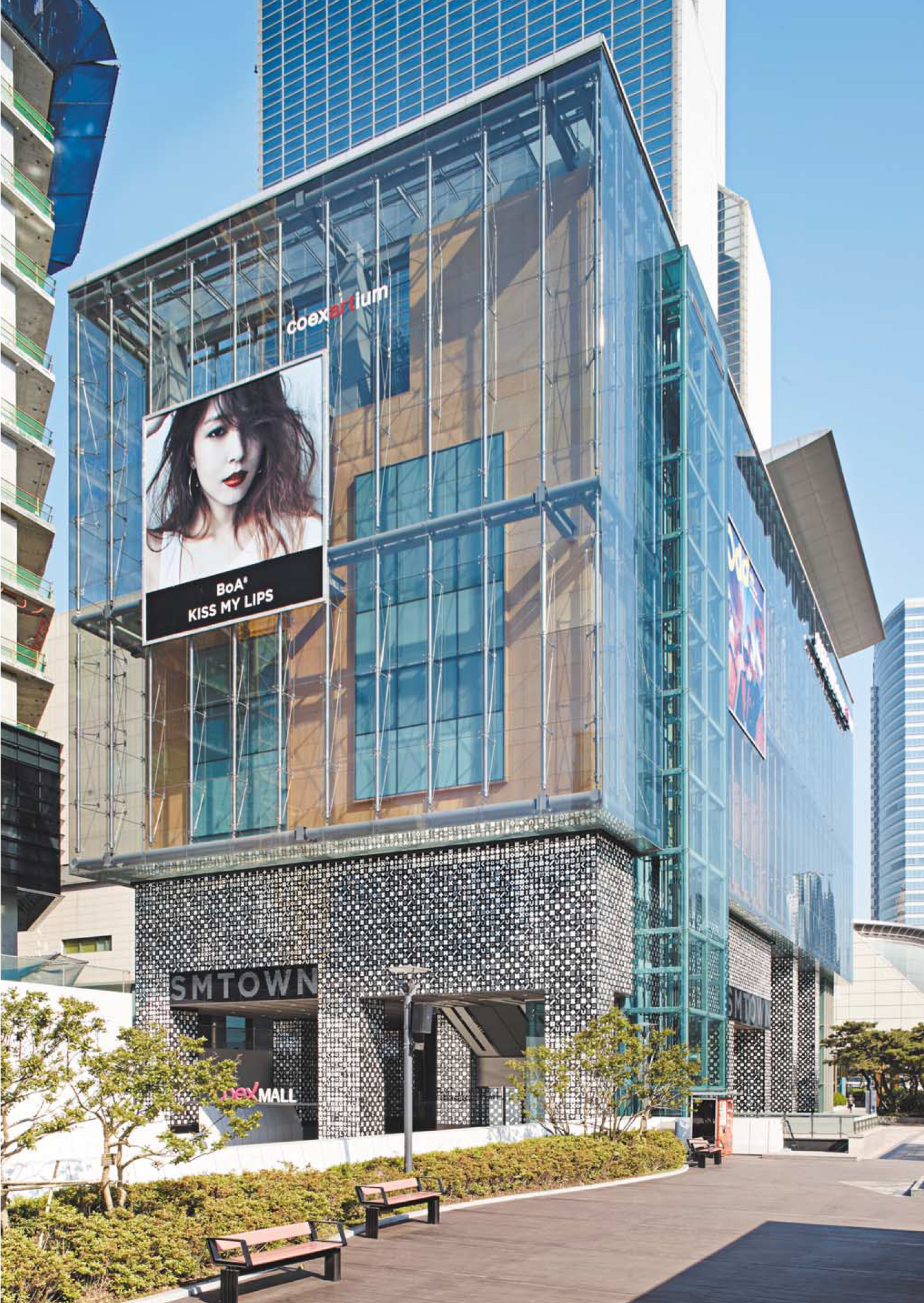 SM Town Artium Facade - Architizer