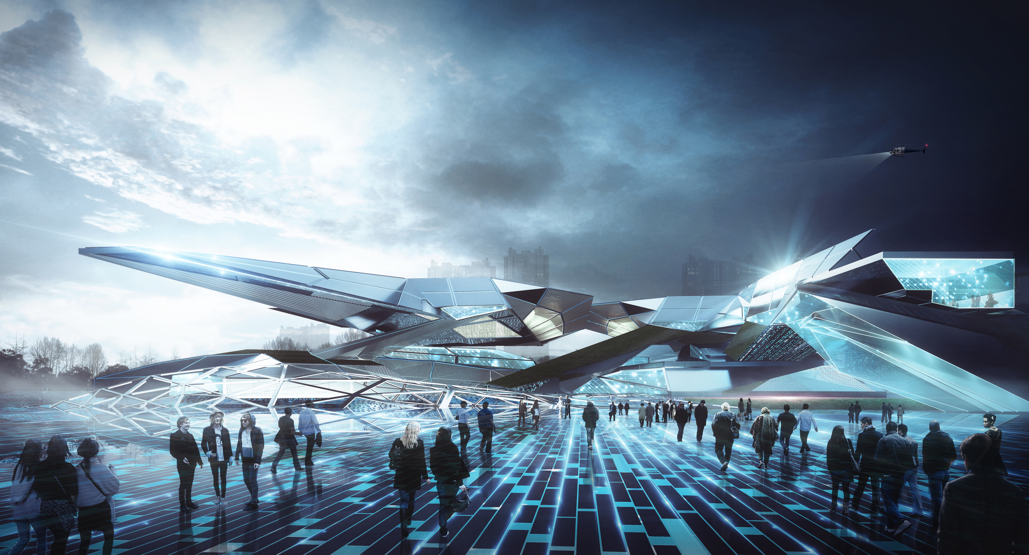AI Stadium Design by MA2 - Architizer