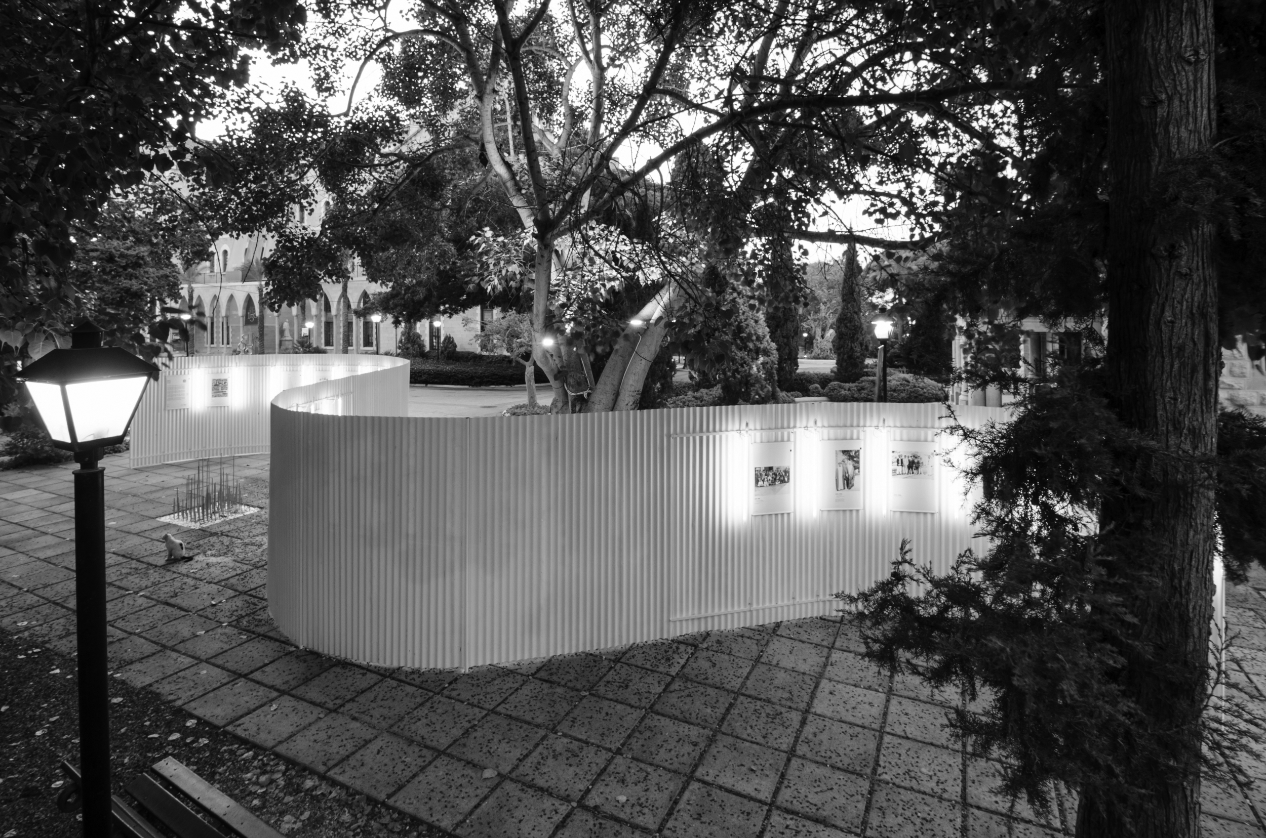 AUB Assembly Hall Garden Pavilion by GHAITH&JAD - Architizer