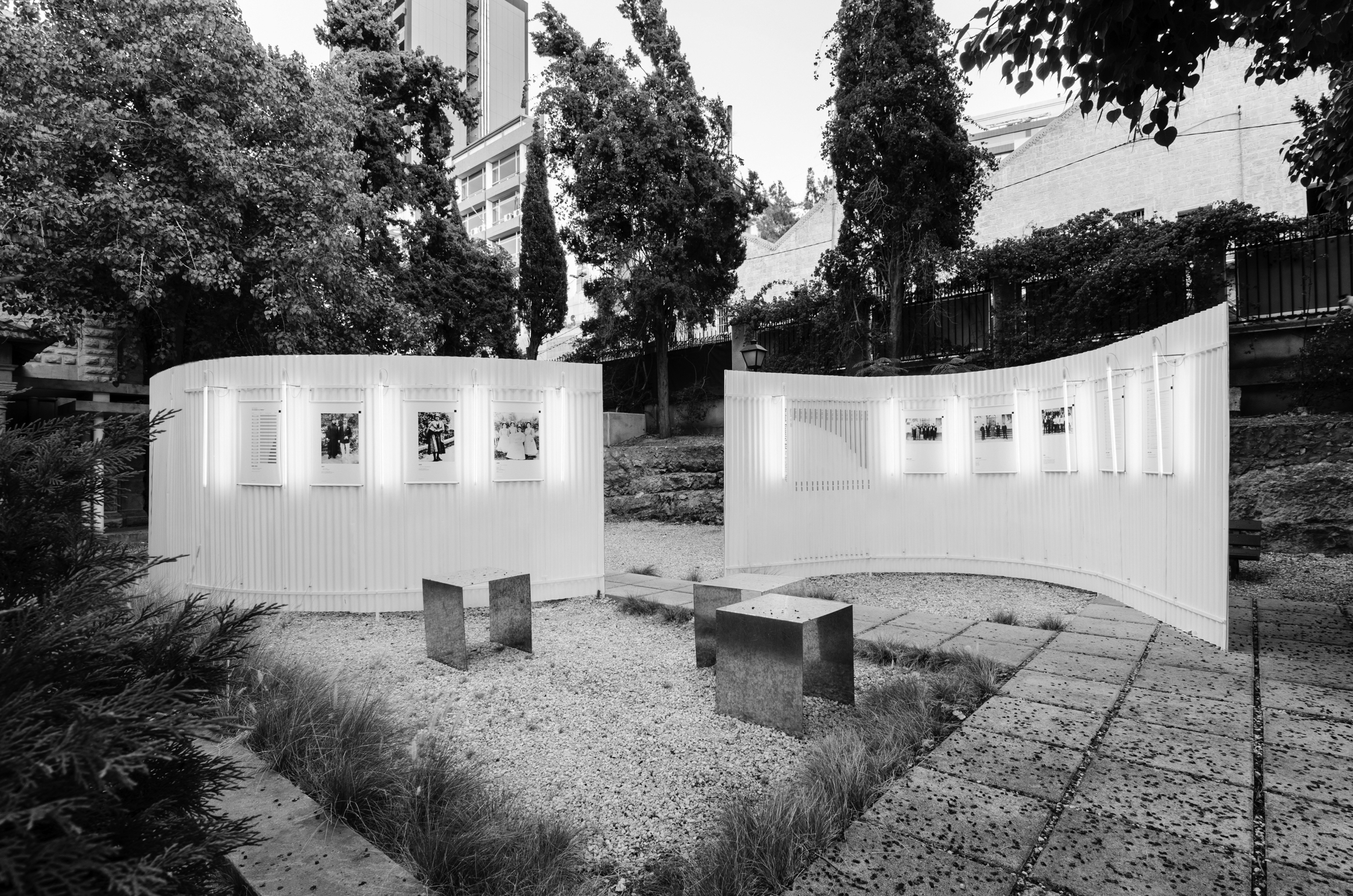 AUB Assembly Hall Garden Pavilion by GHAITH&JAD - Architizer