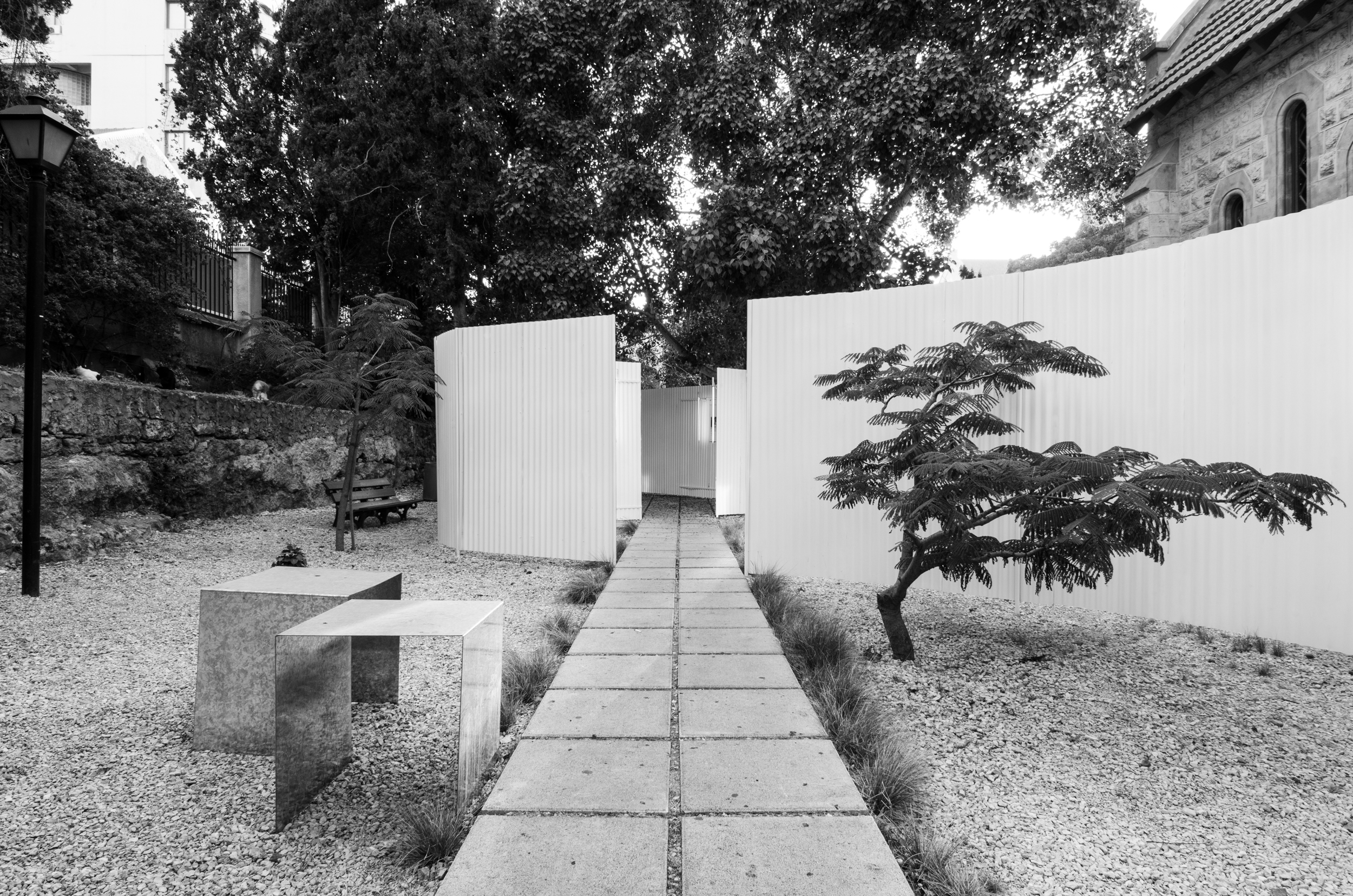 AUB Assembly Hall Garden Pavilion by GHAITH&JAD - Architizer