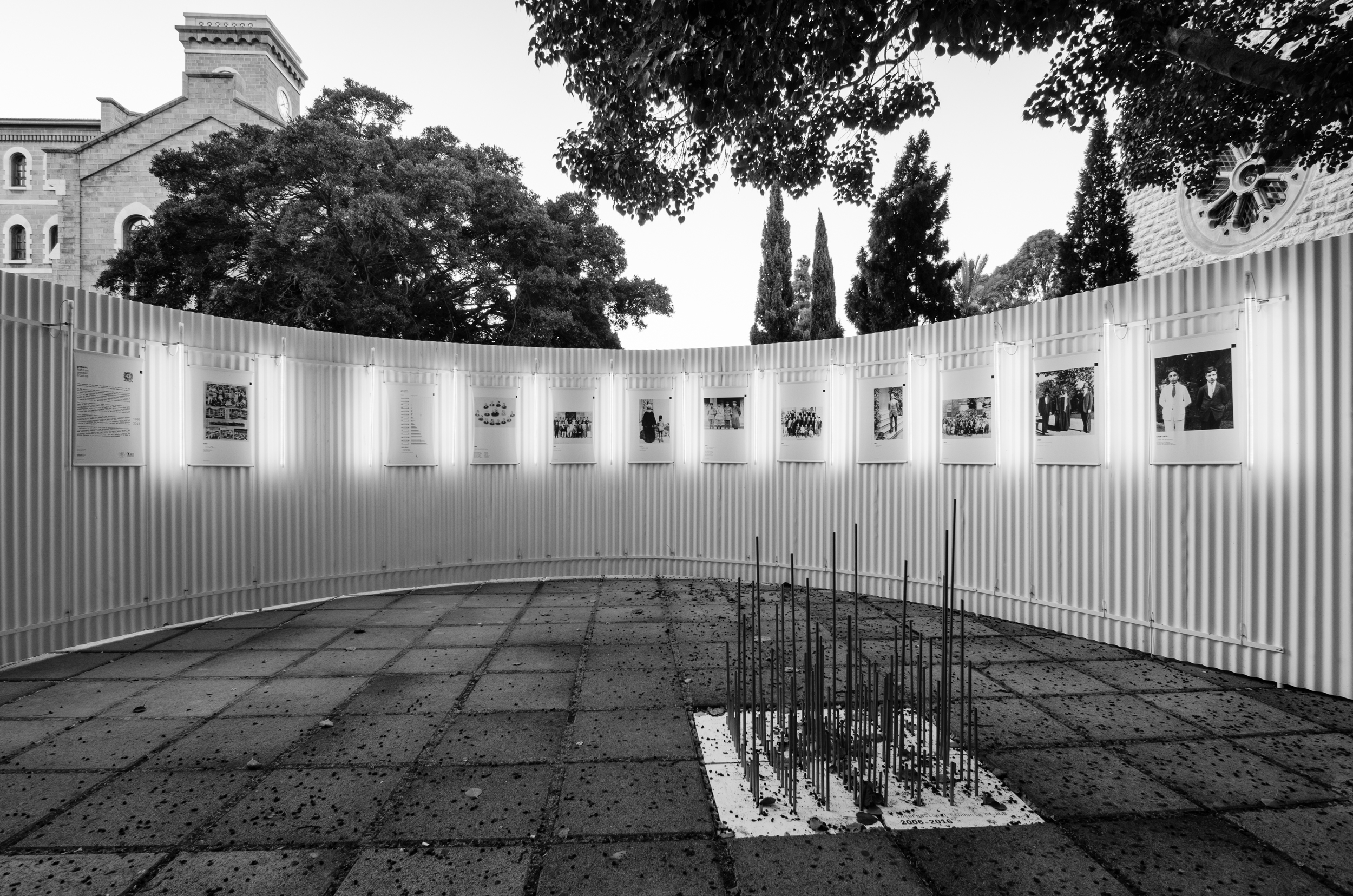 AUB Assembly Hall Garden Pavilion by GHAITH&JAD - Architizer