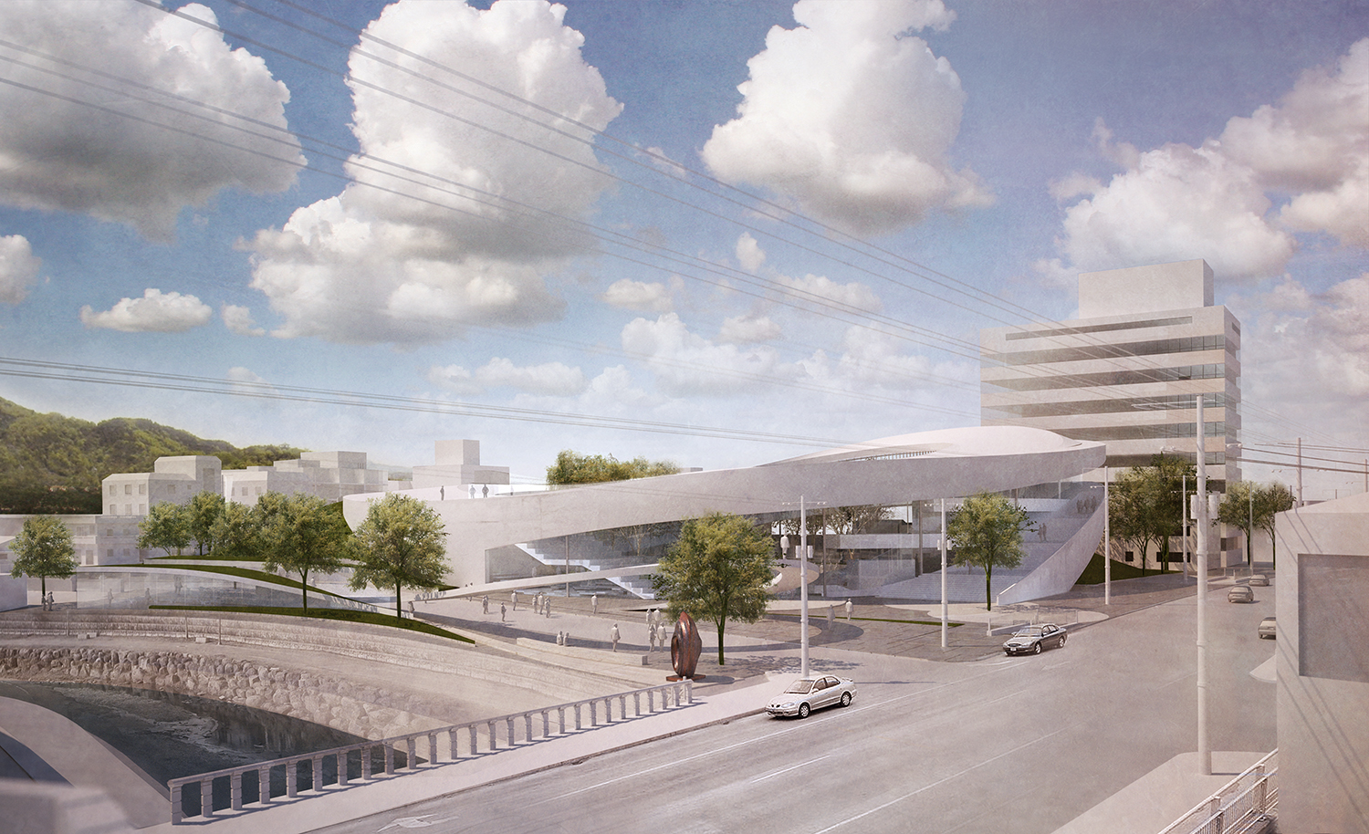 Open Gate - Suncheon Art Platform by Matteo Cainer Architecture ...