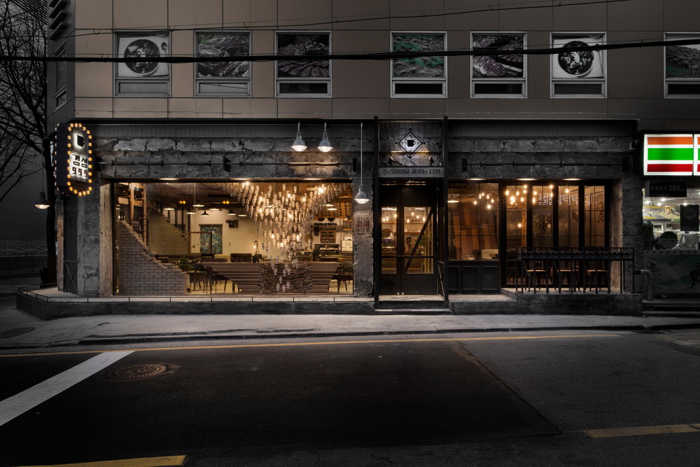 The 1936's modern korean café by Starsis - Architizer