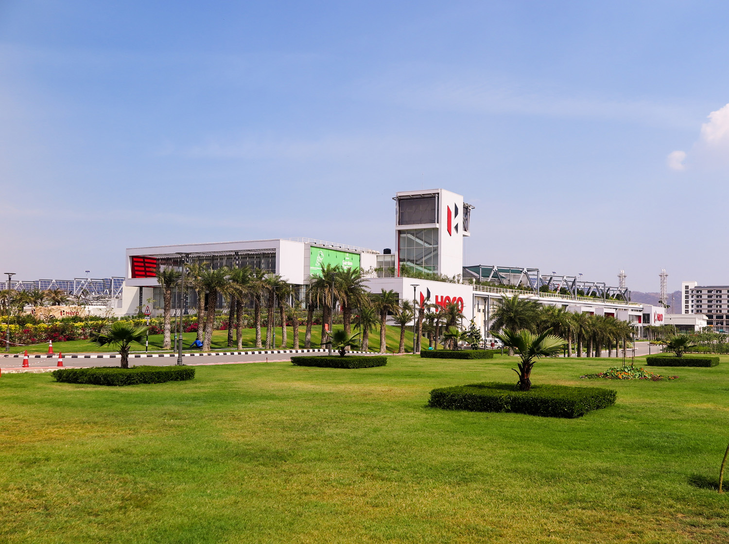 Hero MotoCorp Garden Factory and Global Parts Center by William ...