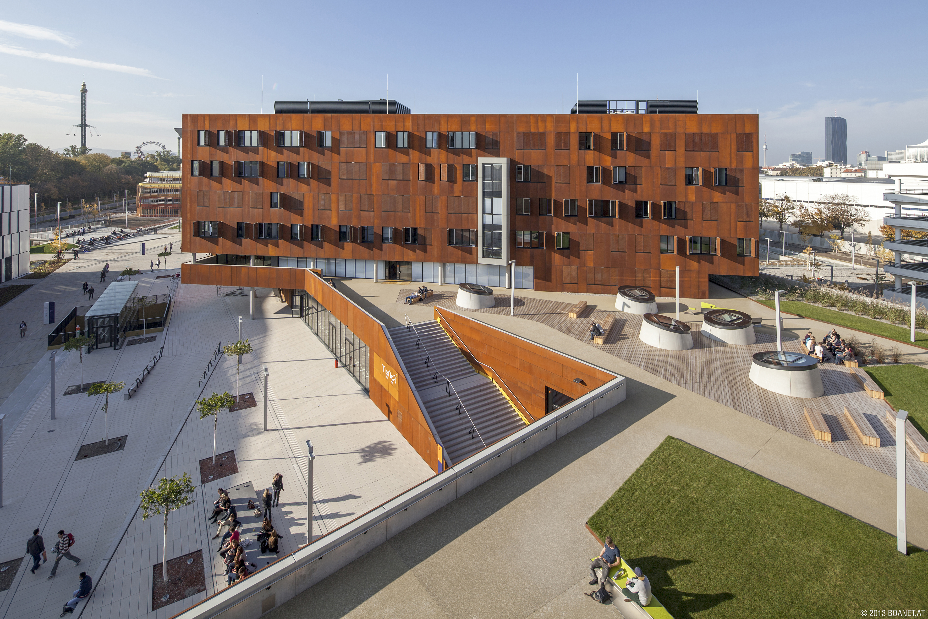 Masterplan Campus WU by BUSarchitektur - Architizer