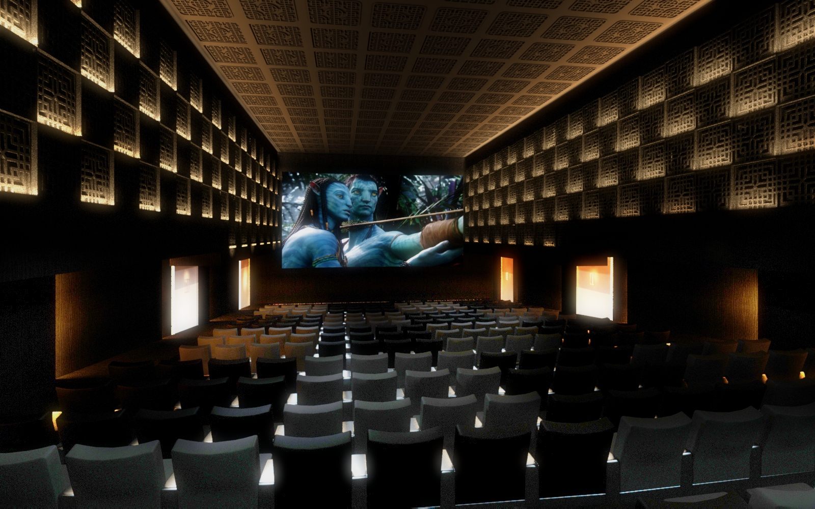 ROHINI MULTIPLEX by K SQUARE ARCHITECTS - Architizer