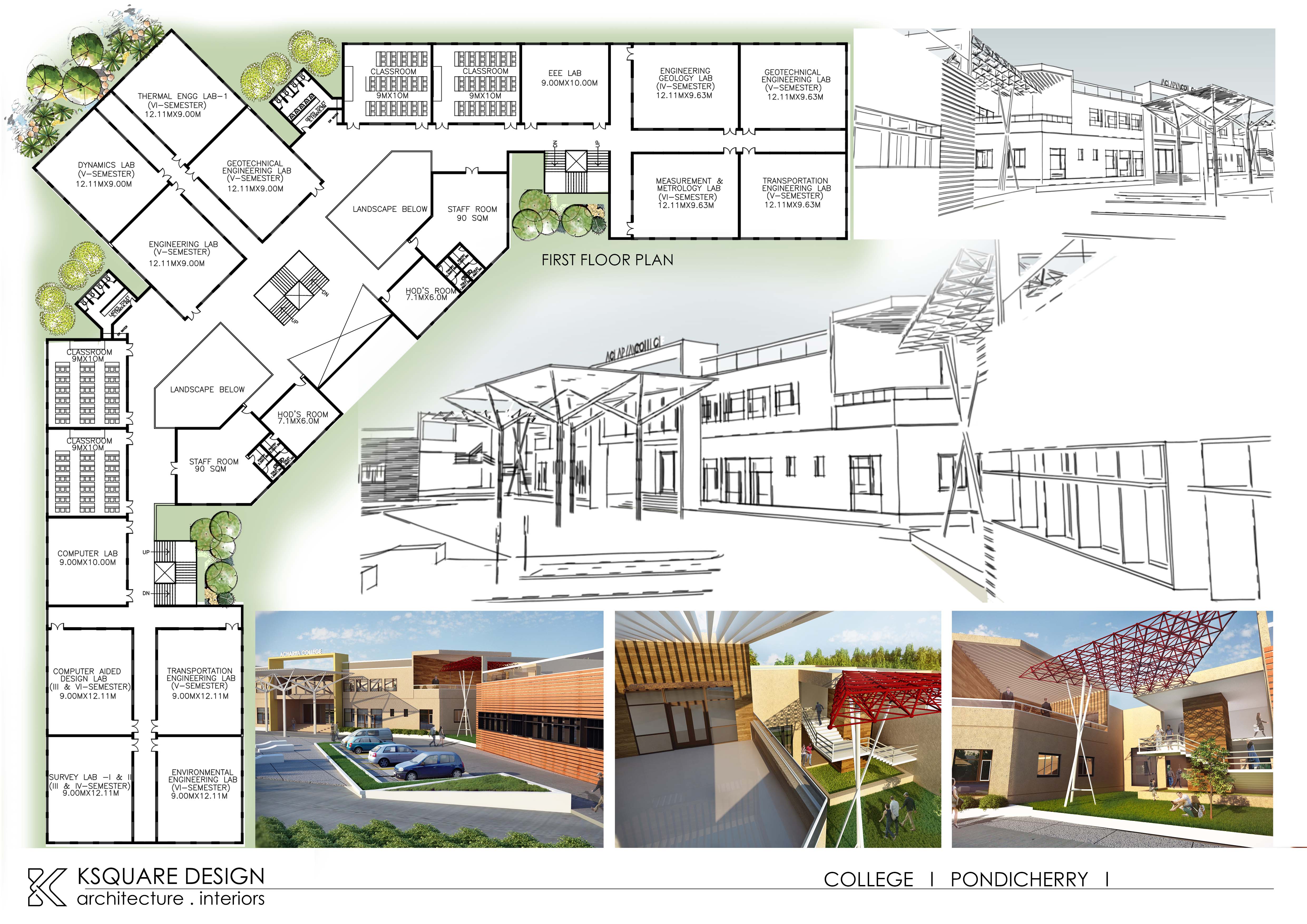 AACHARYA COLLEGE by K SQUARE ARCHITECTS - Architizer