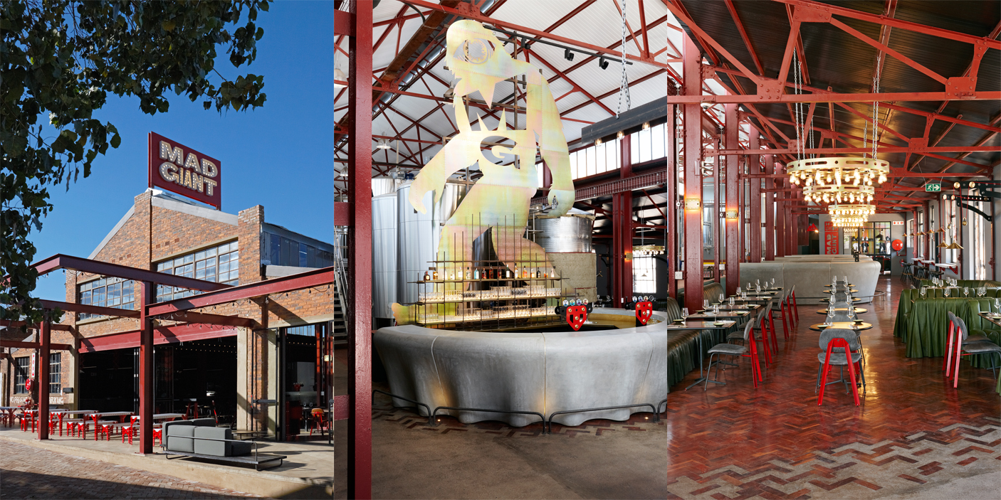 Mad Giant craft beer by Haldane Martin iconic design - Architizer