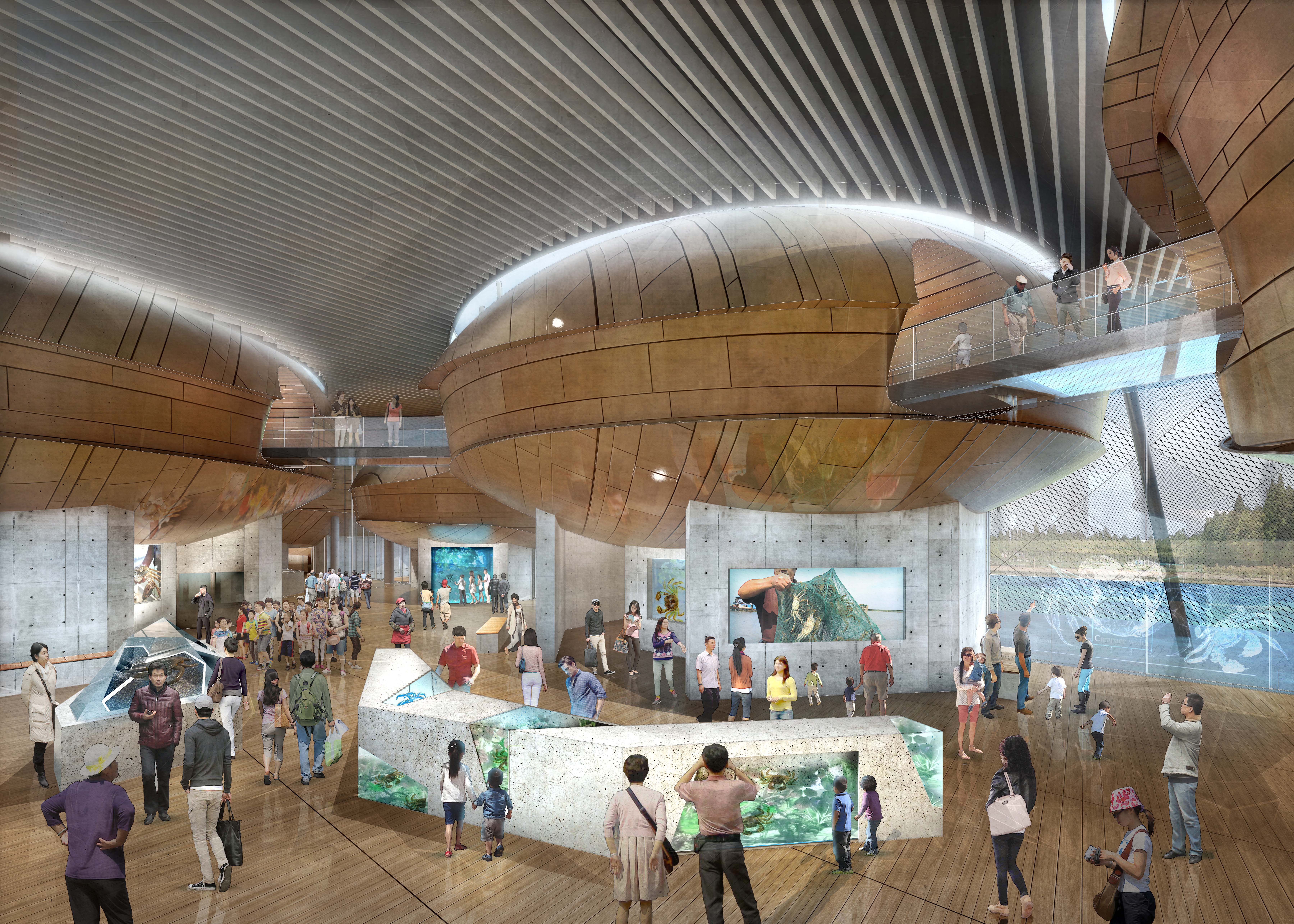 Gaochun County Aquaculture Museum and Environmental Center by Overland ...