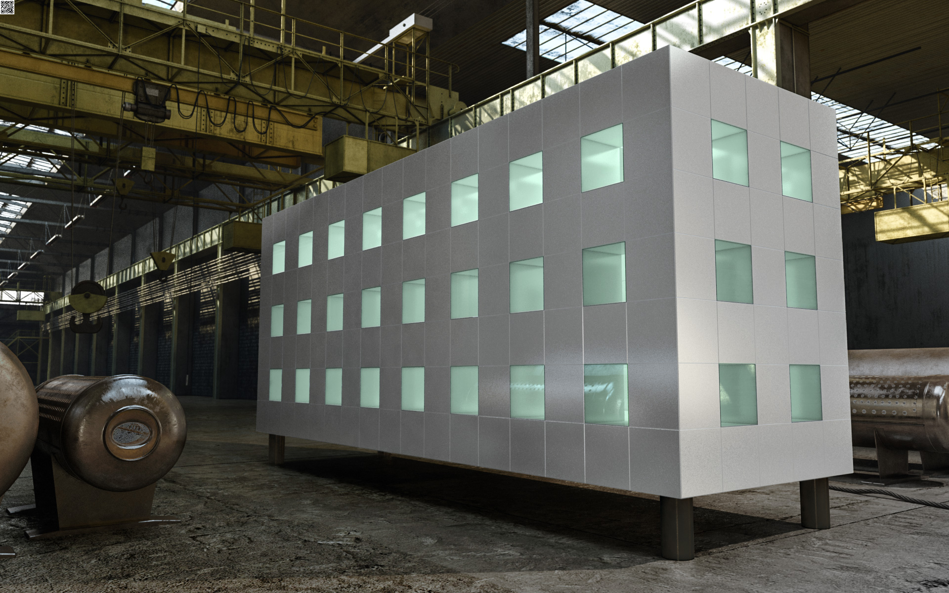 modular mobile smart eco-hotel robo-transformer by Hot El - Architizer