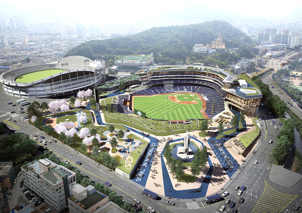 KSPO Dome (Olympic Gymnastic Arena Renovation) by HAEAHN Architecture ...