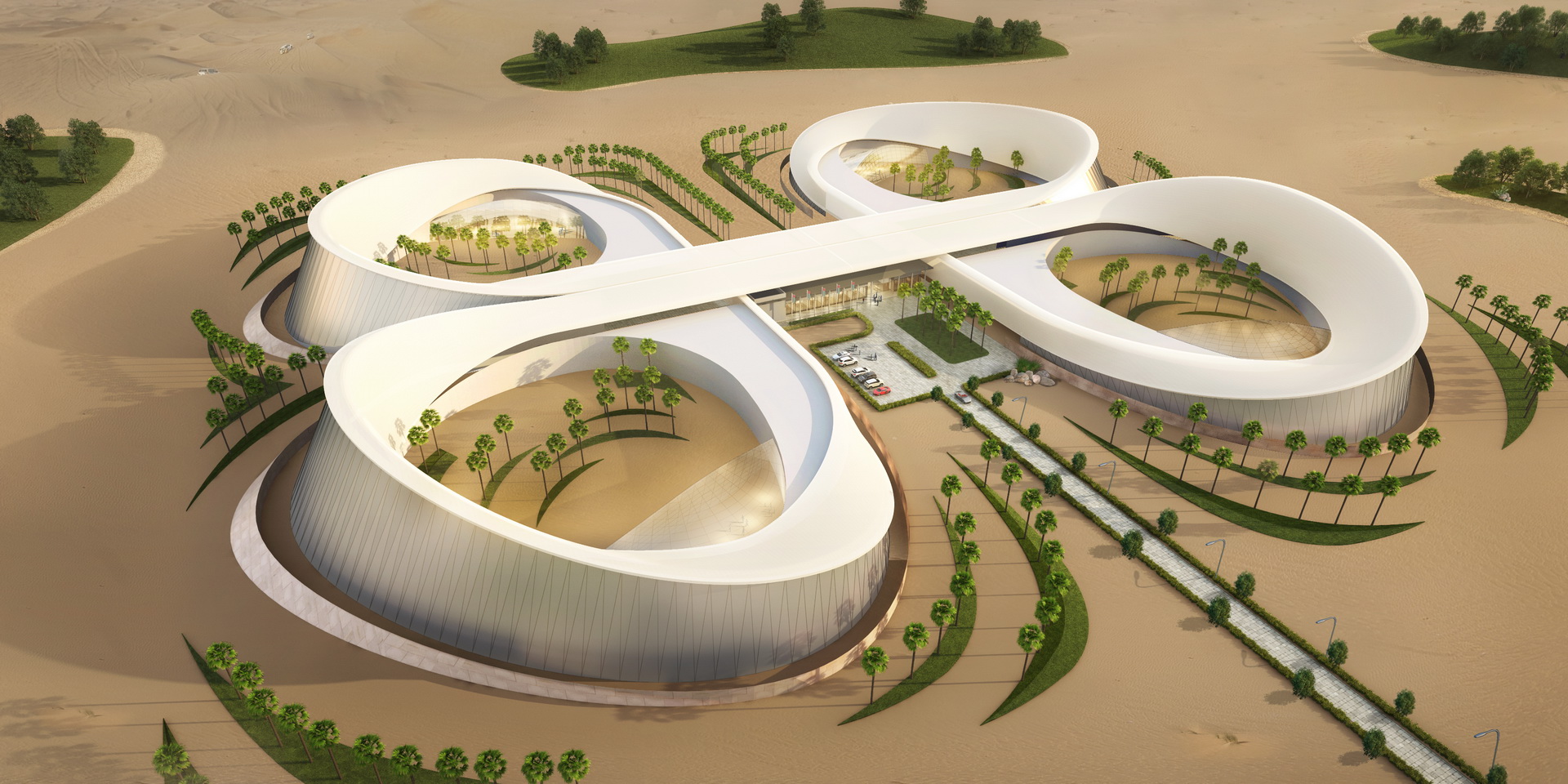 Al Aseefa Falcon Center by Naga Architects | Engineers | Designers ...