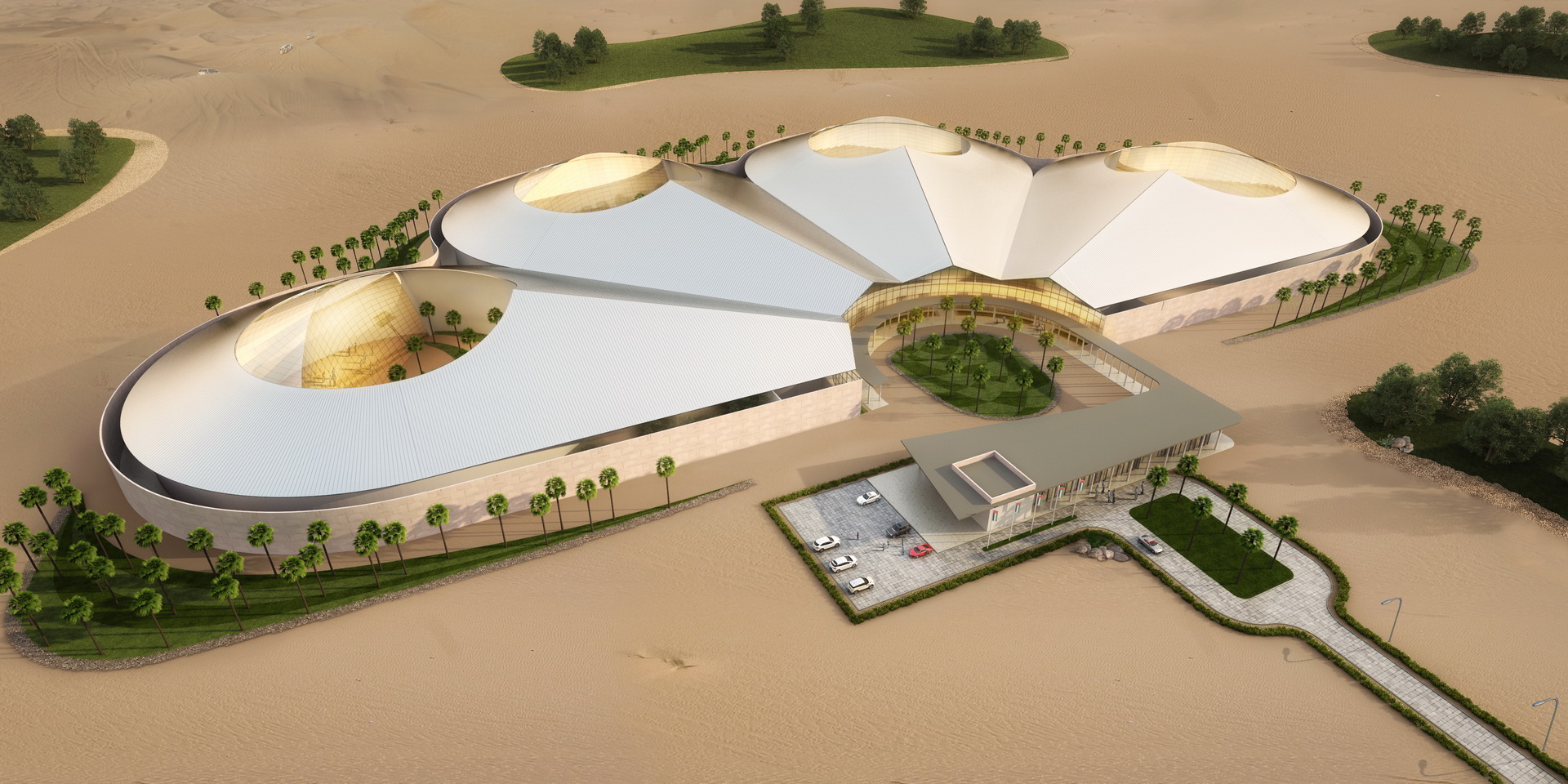 Al Aseefa Falcon Center by Naga Architects | Engineers | Designers ...