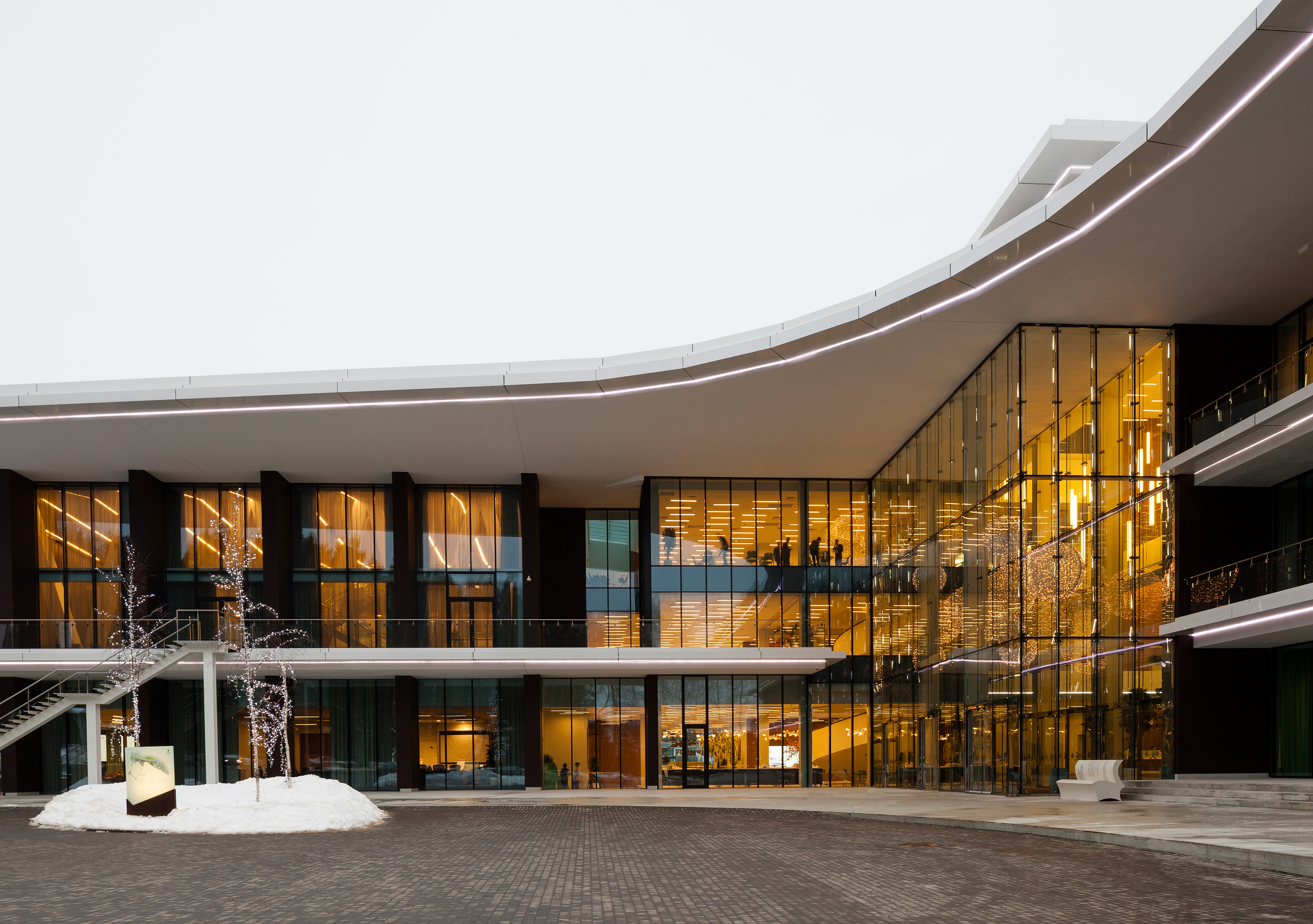 Sberbank Corporate University by design Erick van Egeraat - Architizer