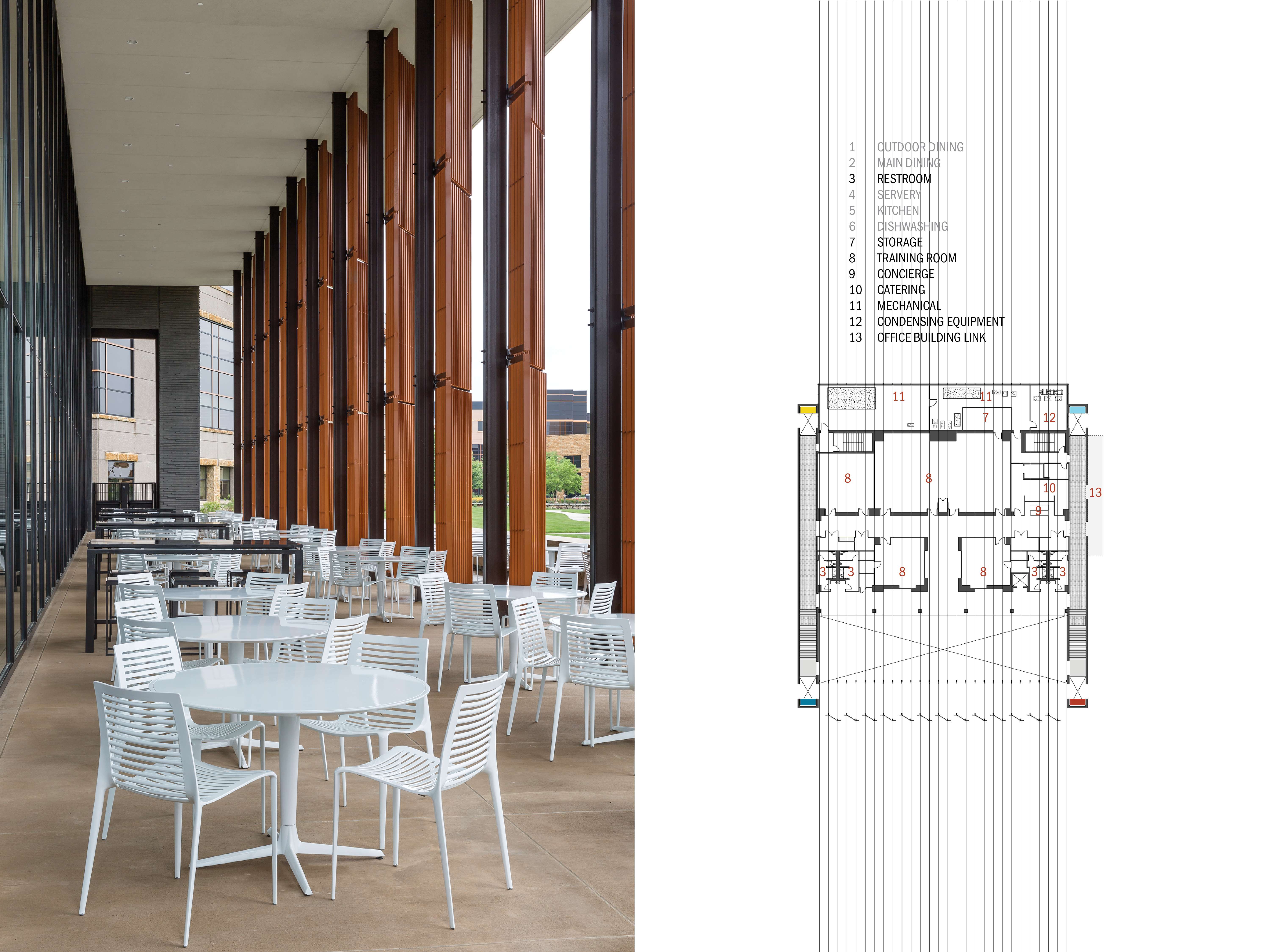 Corporate Campus Cafeteria and Training Center by Substance ...