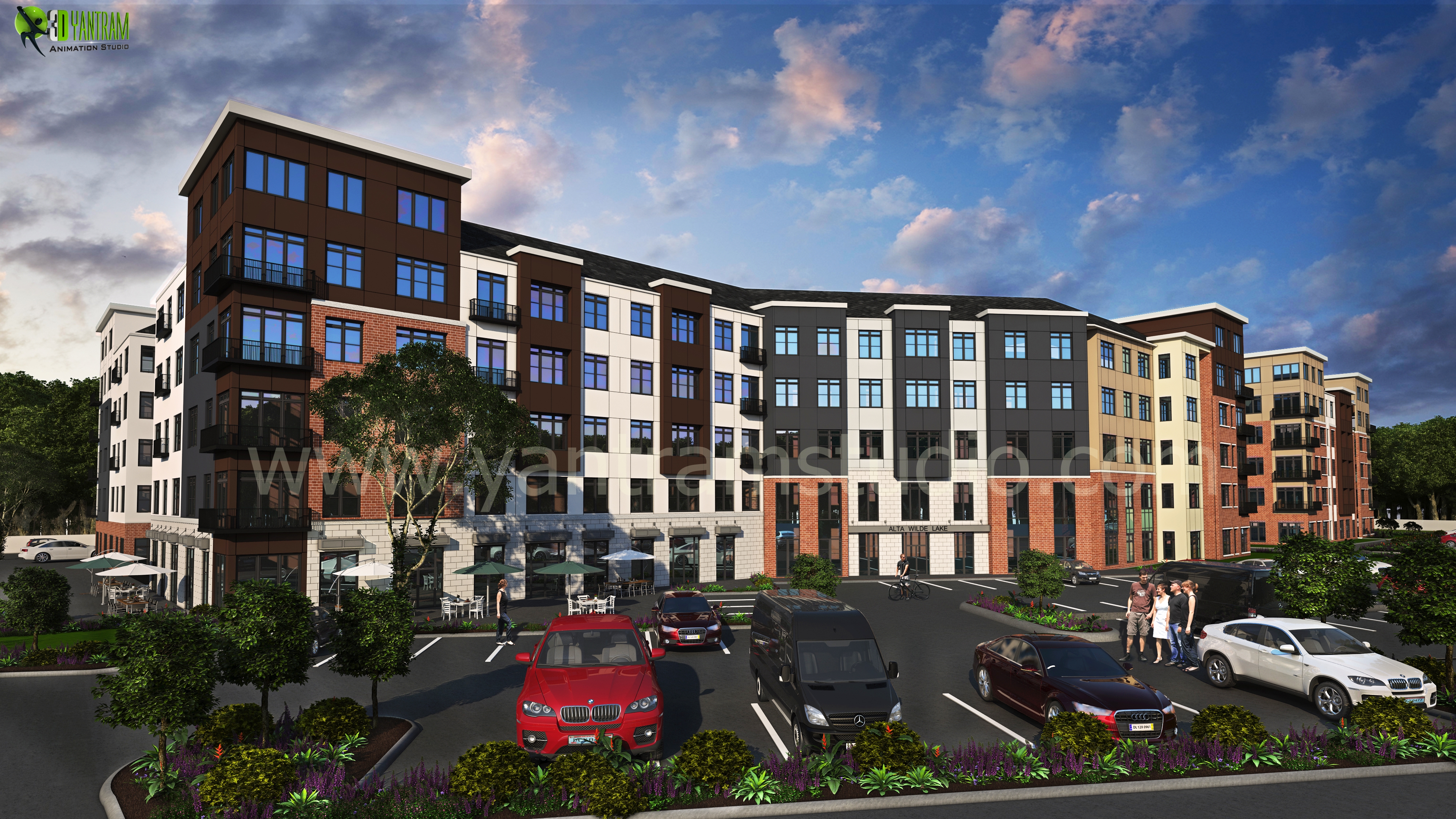 Club House Exterior Design by Yantram Architectural Design Studio ...