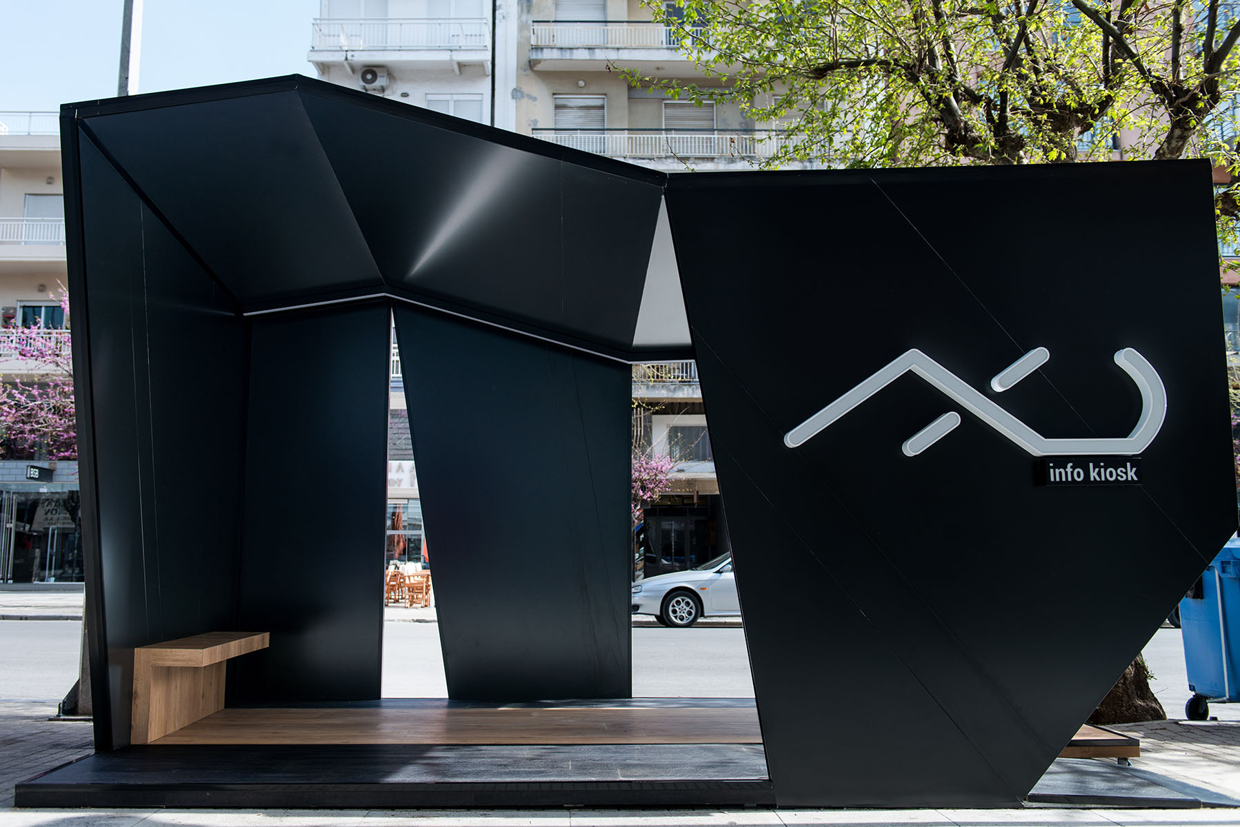 open mall info kiosk by am architecture studio - Architizer