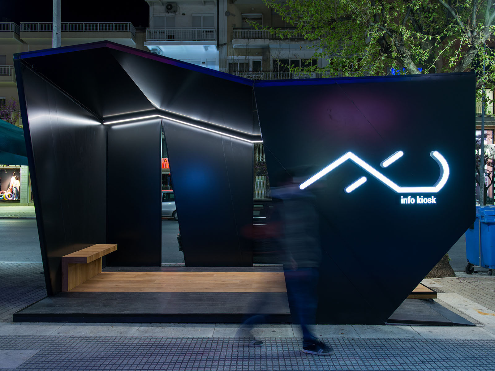open mall info kiosk by am architecture studio - Architizer