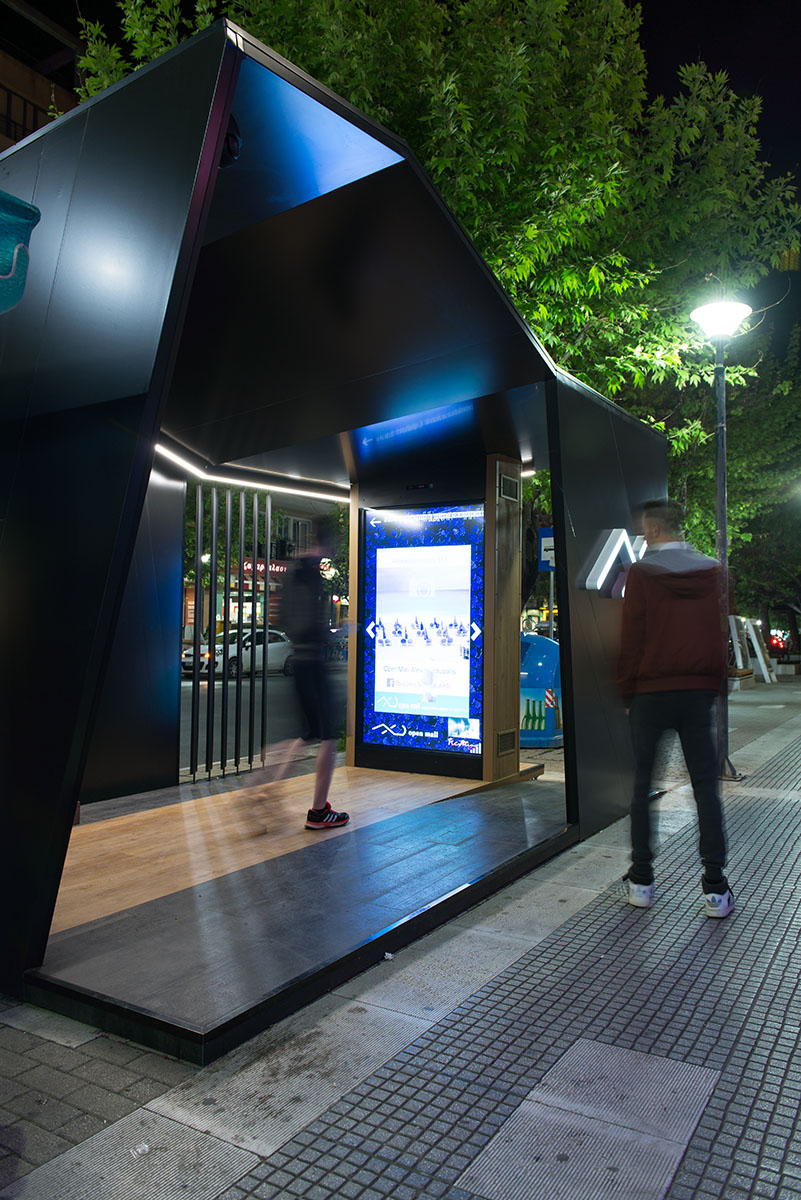 open mall info kiosk by am architecture studio - Architizer