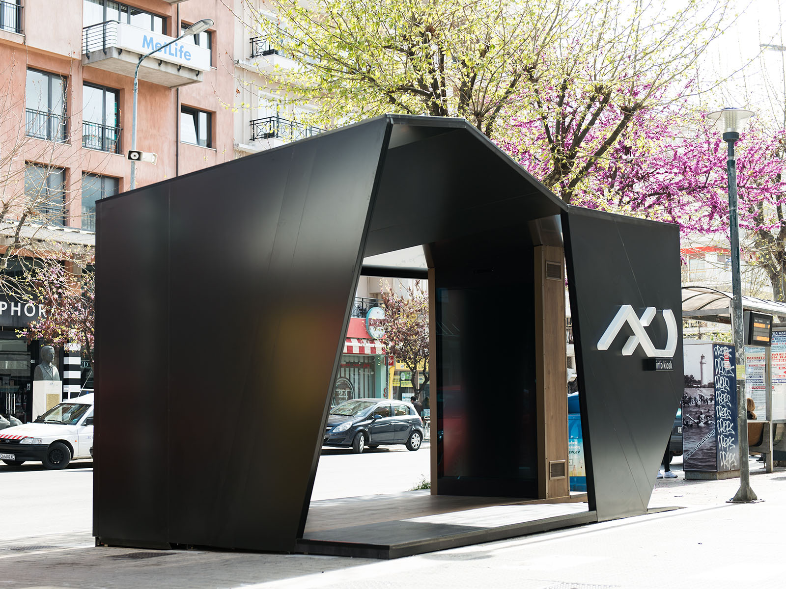open mall info kiosk by am architecture studio - Architizer