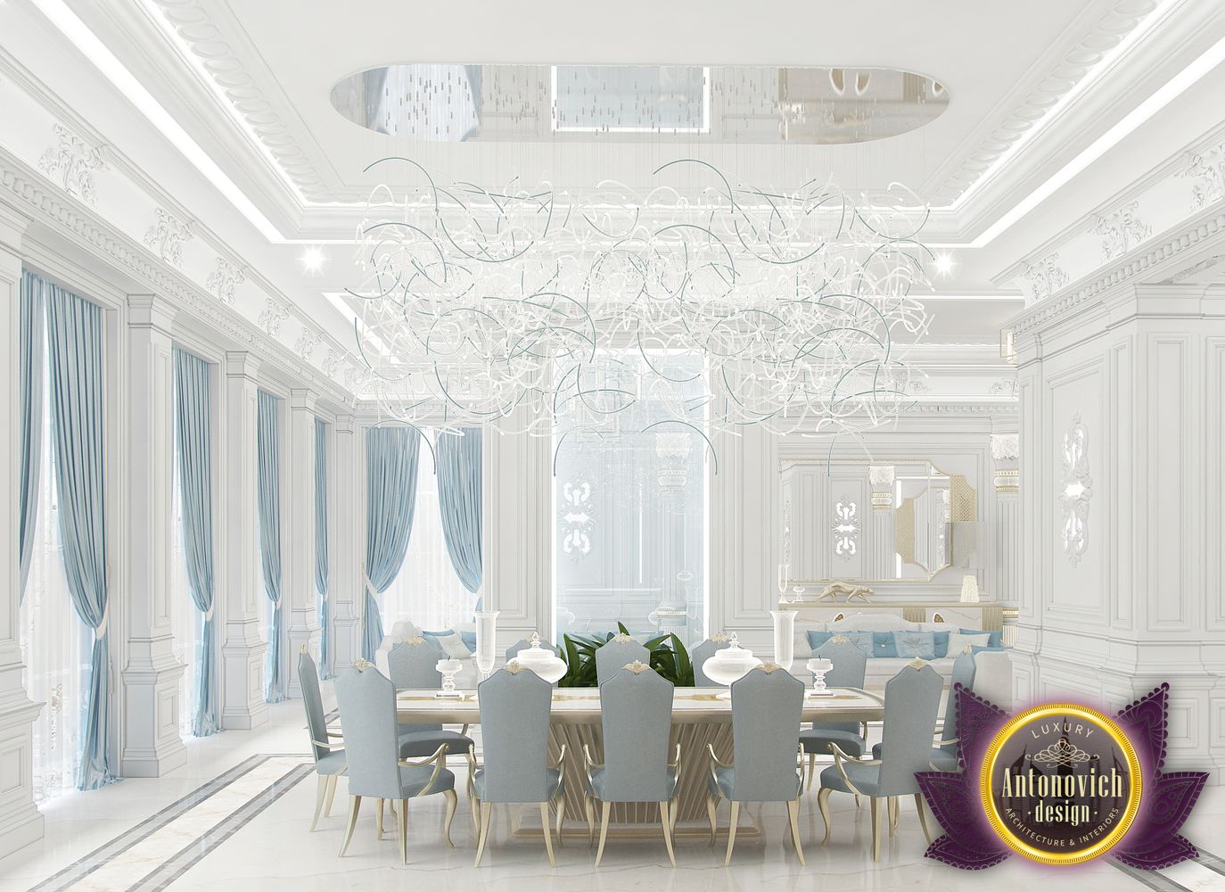 Living room Design from Luxury Antonovich Design by LUXURY ANTONOVICH ...