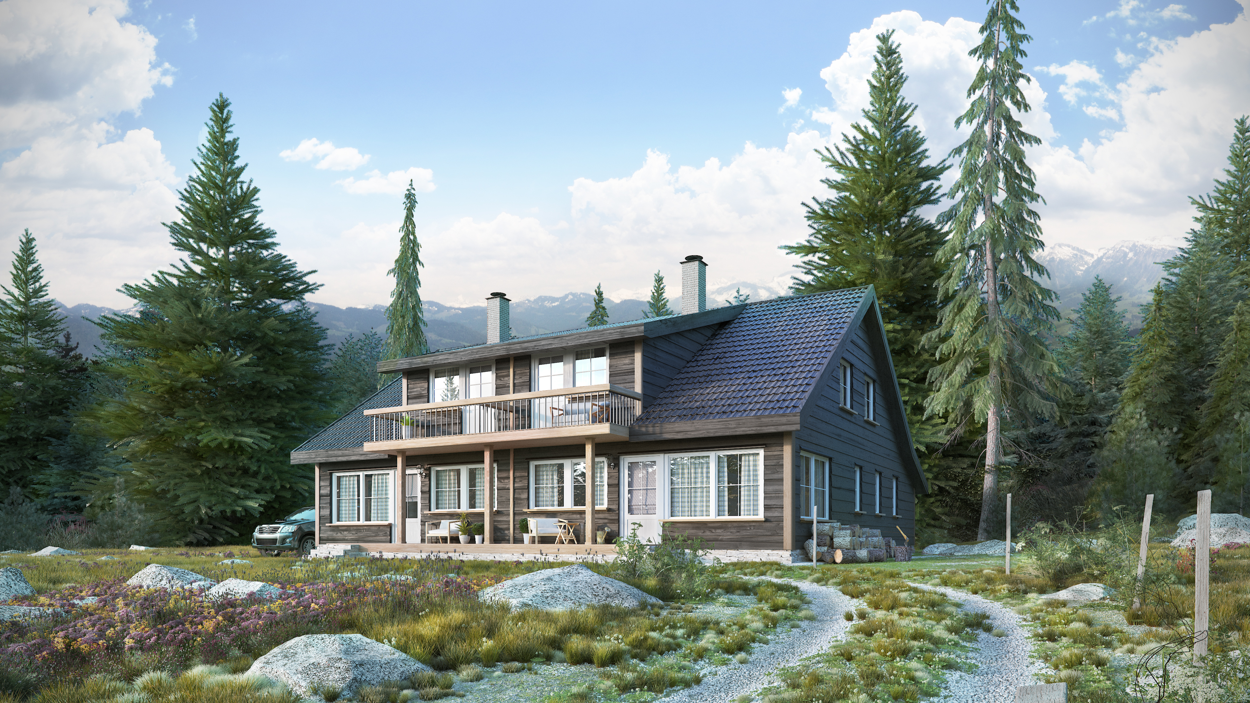 Wooden Cottage In Norwegian Forest by Viscato - Architizer