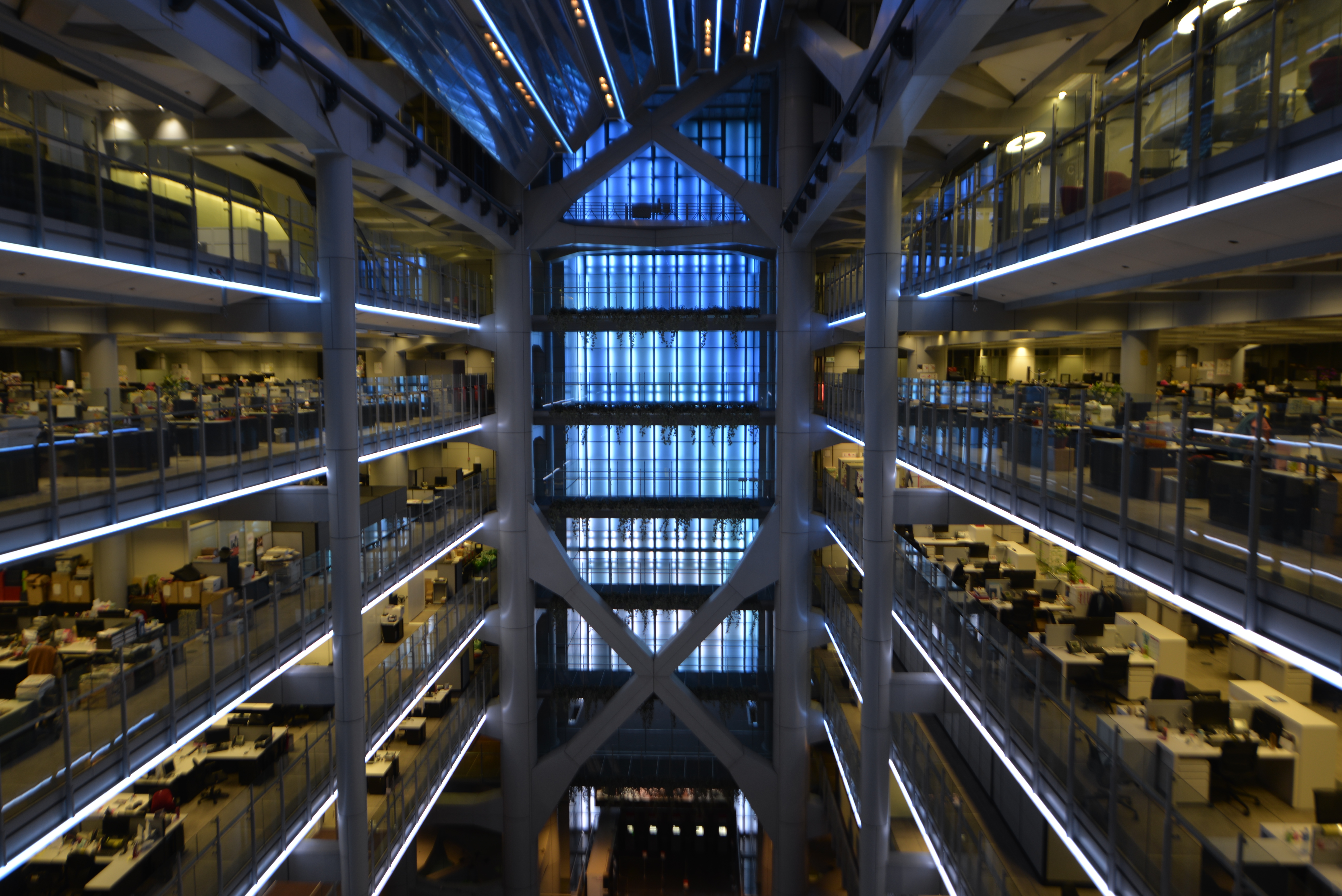 HSBC Atrium by illumination Physics - Architizer