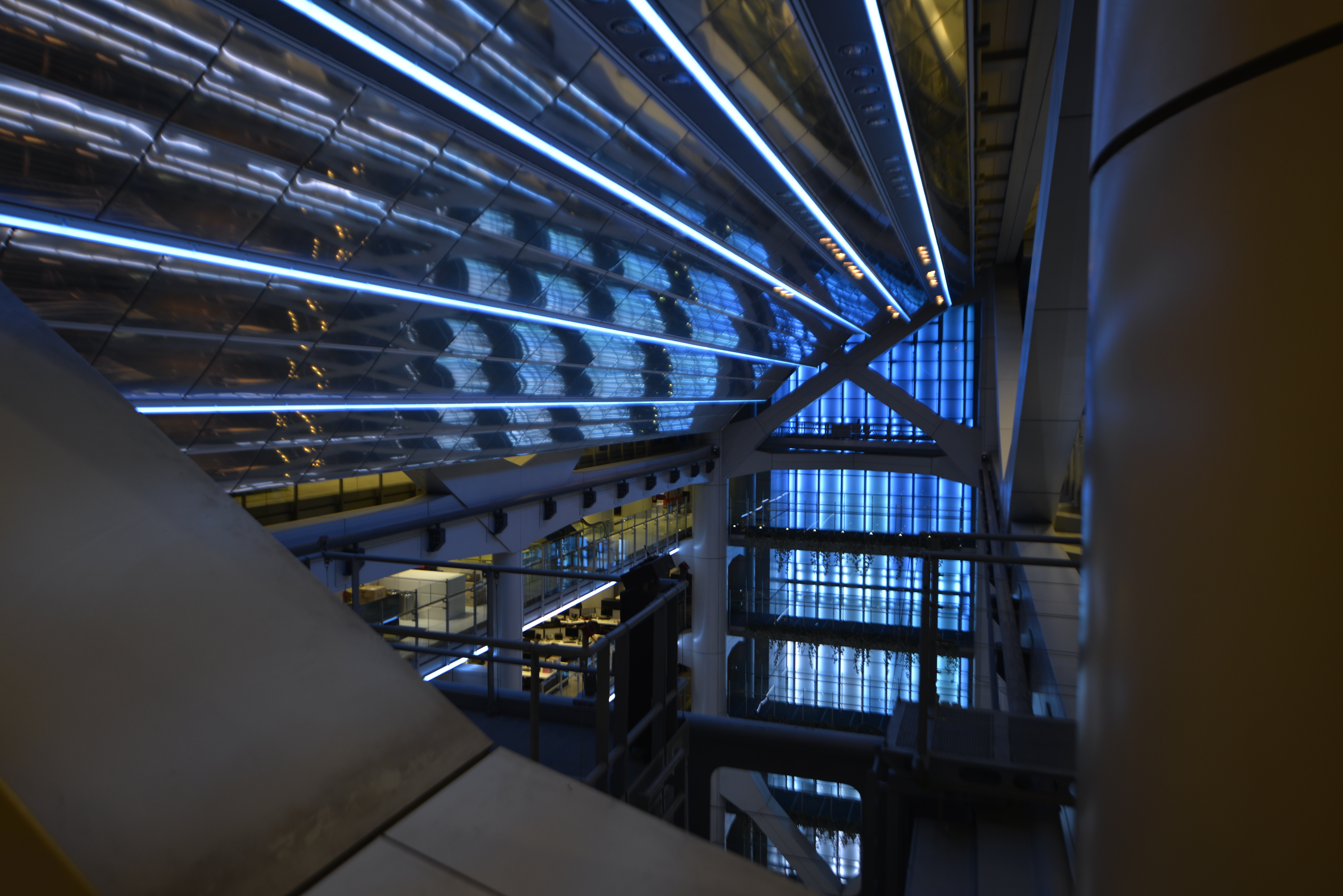 HSBC Atrium by illumination Physics - Architizer